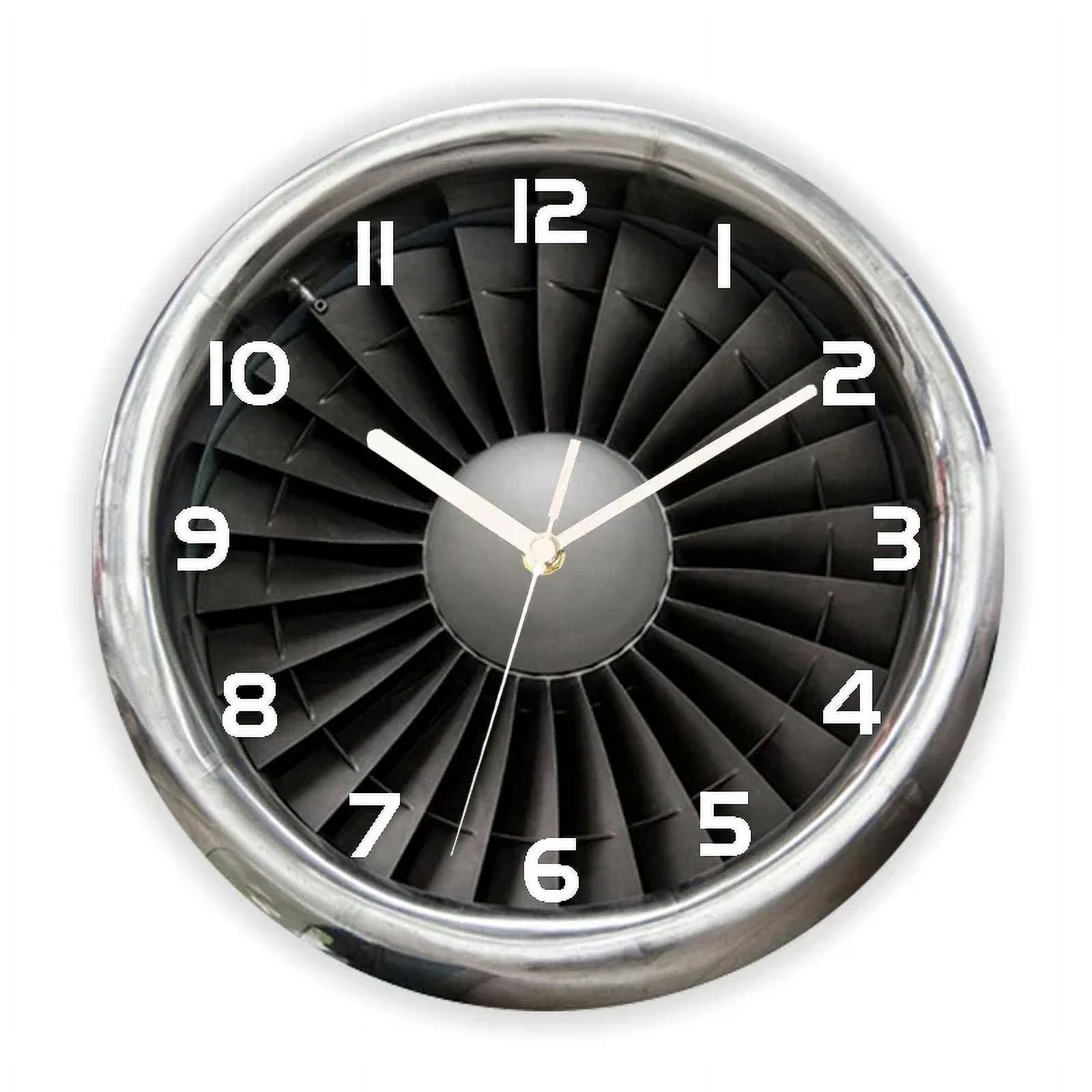 Geek 3D Aircraft Altimeter Indicator Gauge Wall Clock for Living Room ...