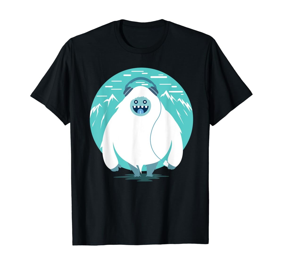 Geek Yeti Lover Yeti Snowman Sasquatch T-Shirt - Walmart.com
