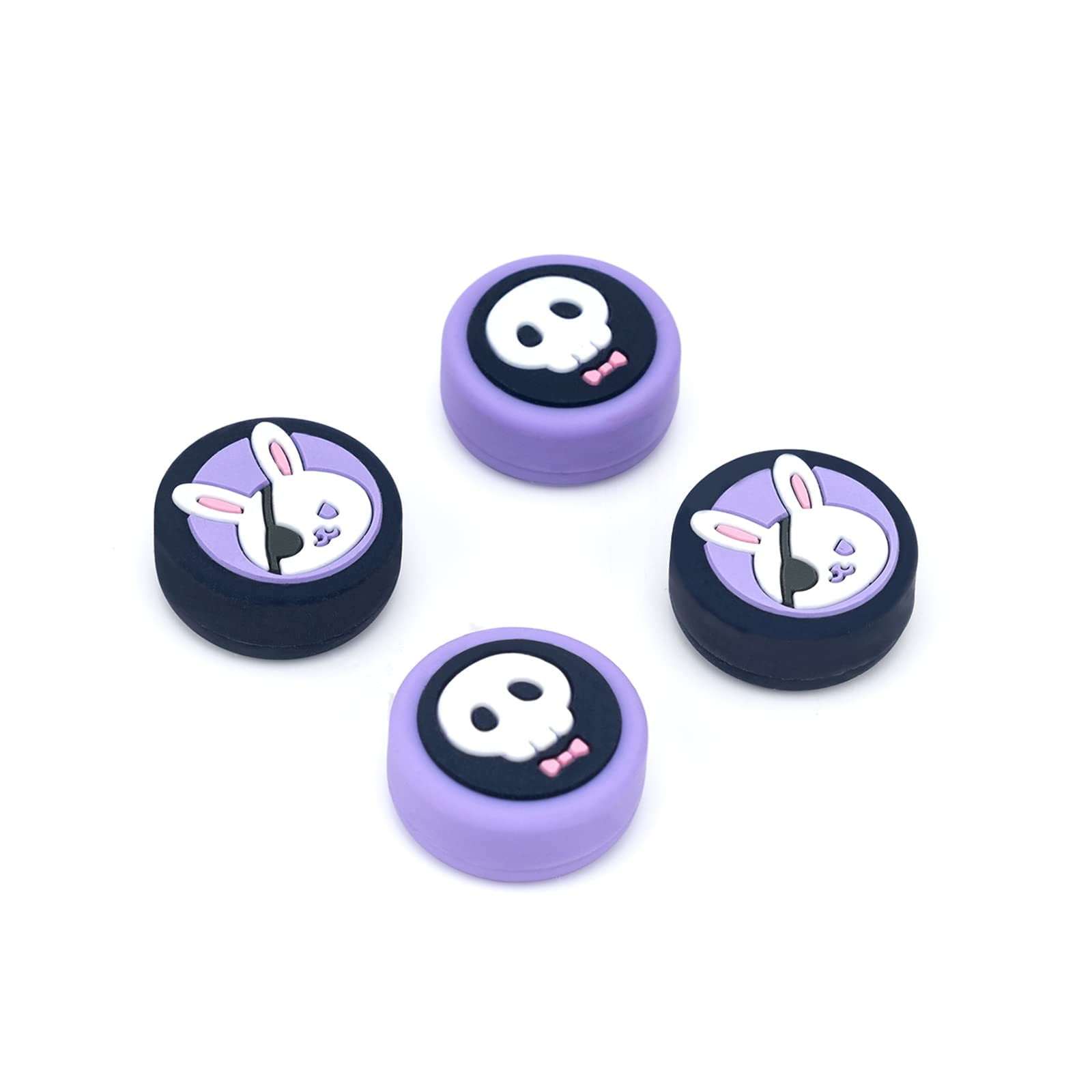GeekShare Bandage Rabbit Thumb Grip Caps, Soft Silicone Joystick Cover ...