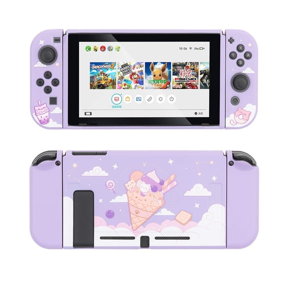 GeekShare Nintendo Switch Shell Protector, TPU Soft Protection Case ...