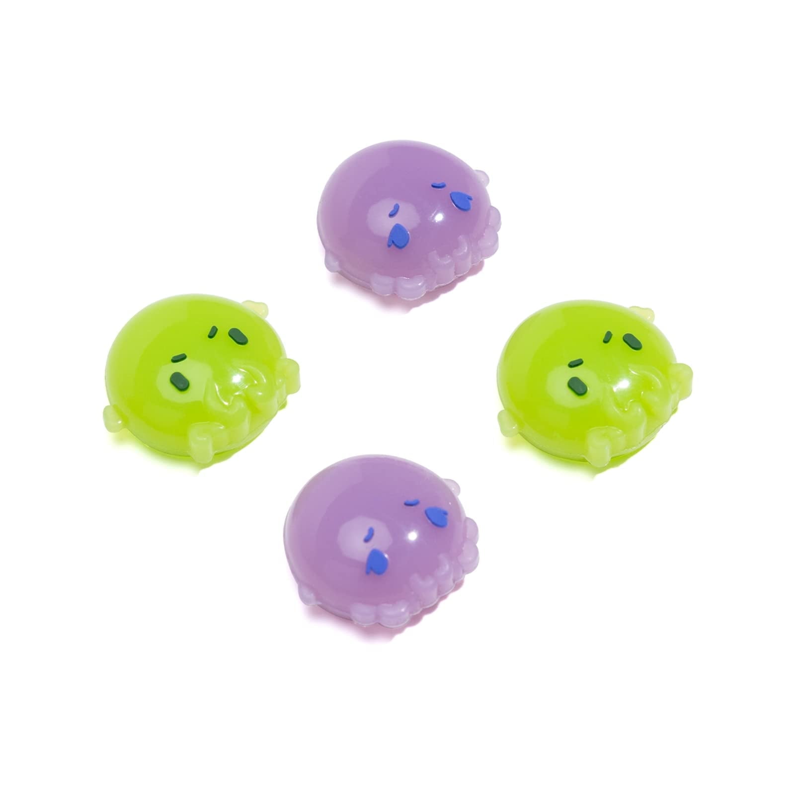 GeekShare Luminous Switch Thumb Grips, Silicone Joystick Caps ...