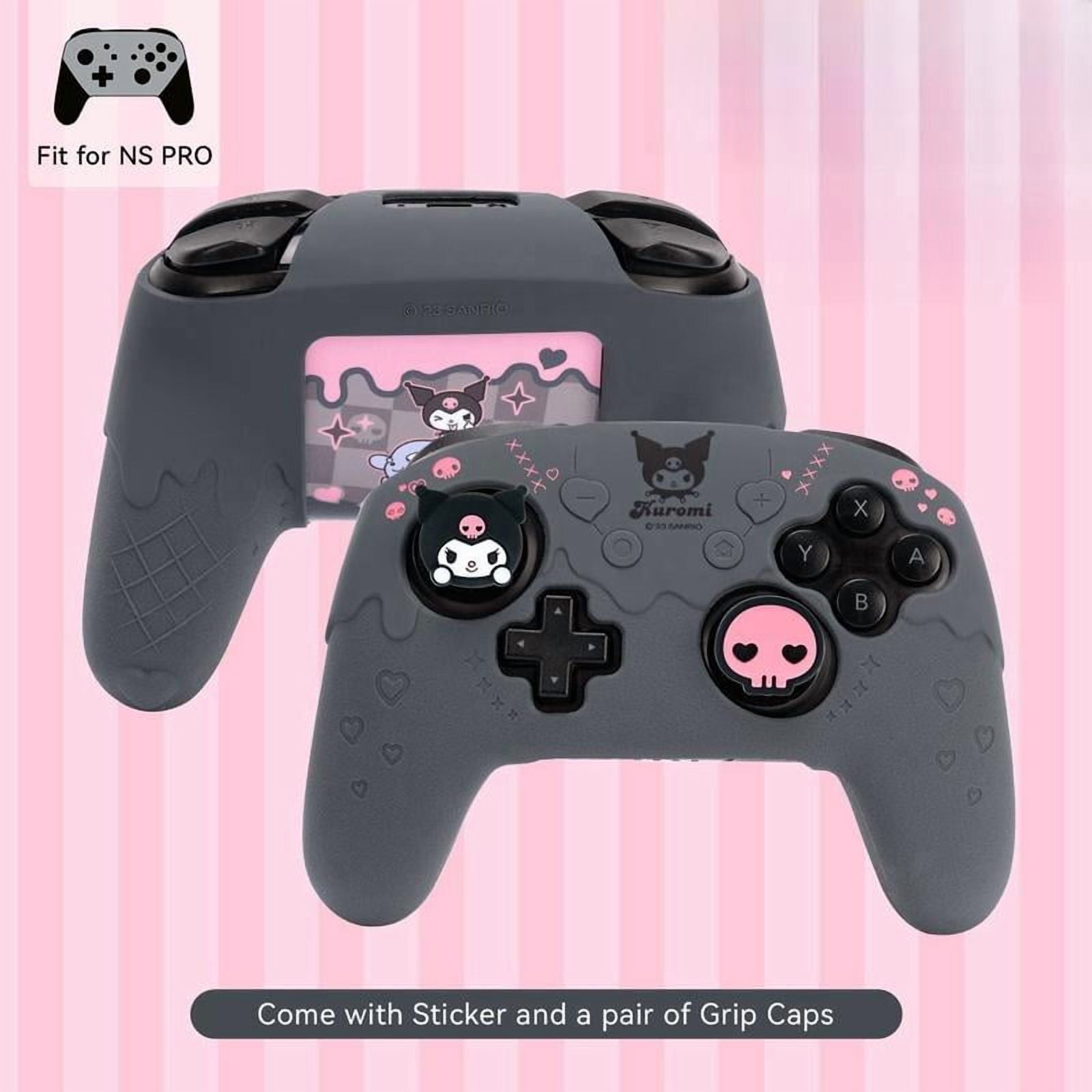 GeekShare PS5 / NS pro Controller Skin Set,Silicone Protective Cover ...