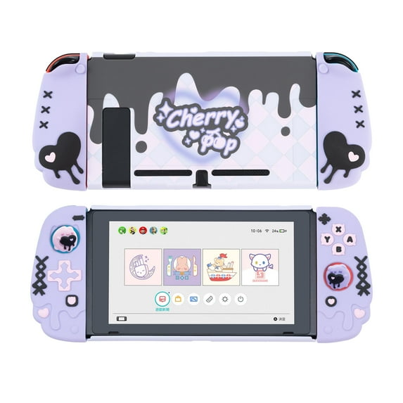 GeekShare Protective Case for Nintendo Switch Shell Silicone JoyCon ...
