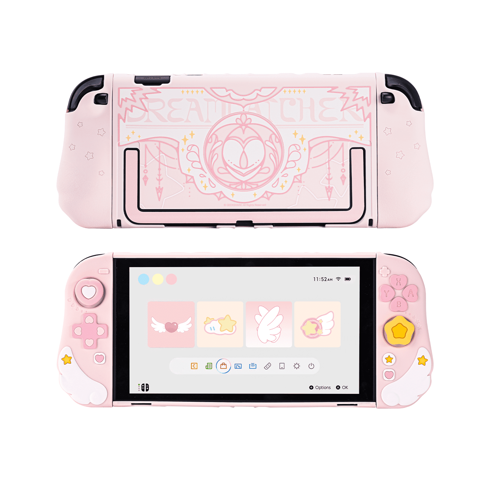 GeekShare Stars Wings Protective Case for Nintendo Switch 2025 ...