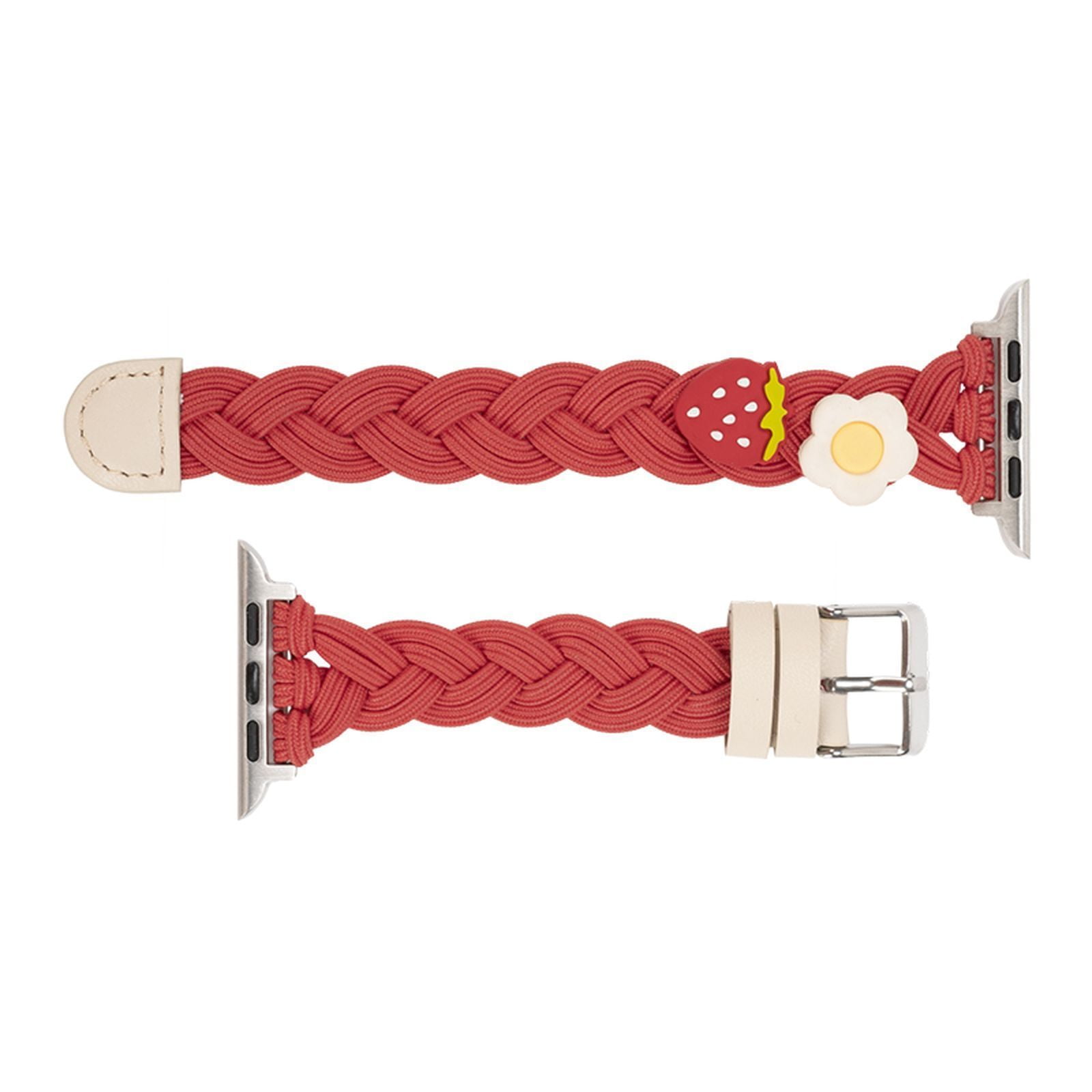 GeekShare Strawberry Watch Band for Apple Watch Series 1-9 SE 42/44/45 ...