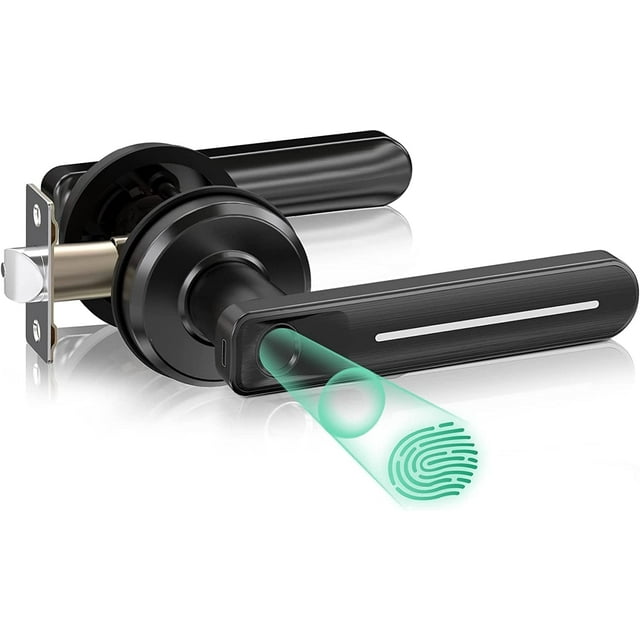 GeekTale Fingerprint Door Lock B01, Biometric Door Lock Keyless Entry ...