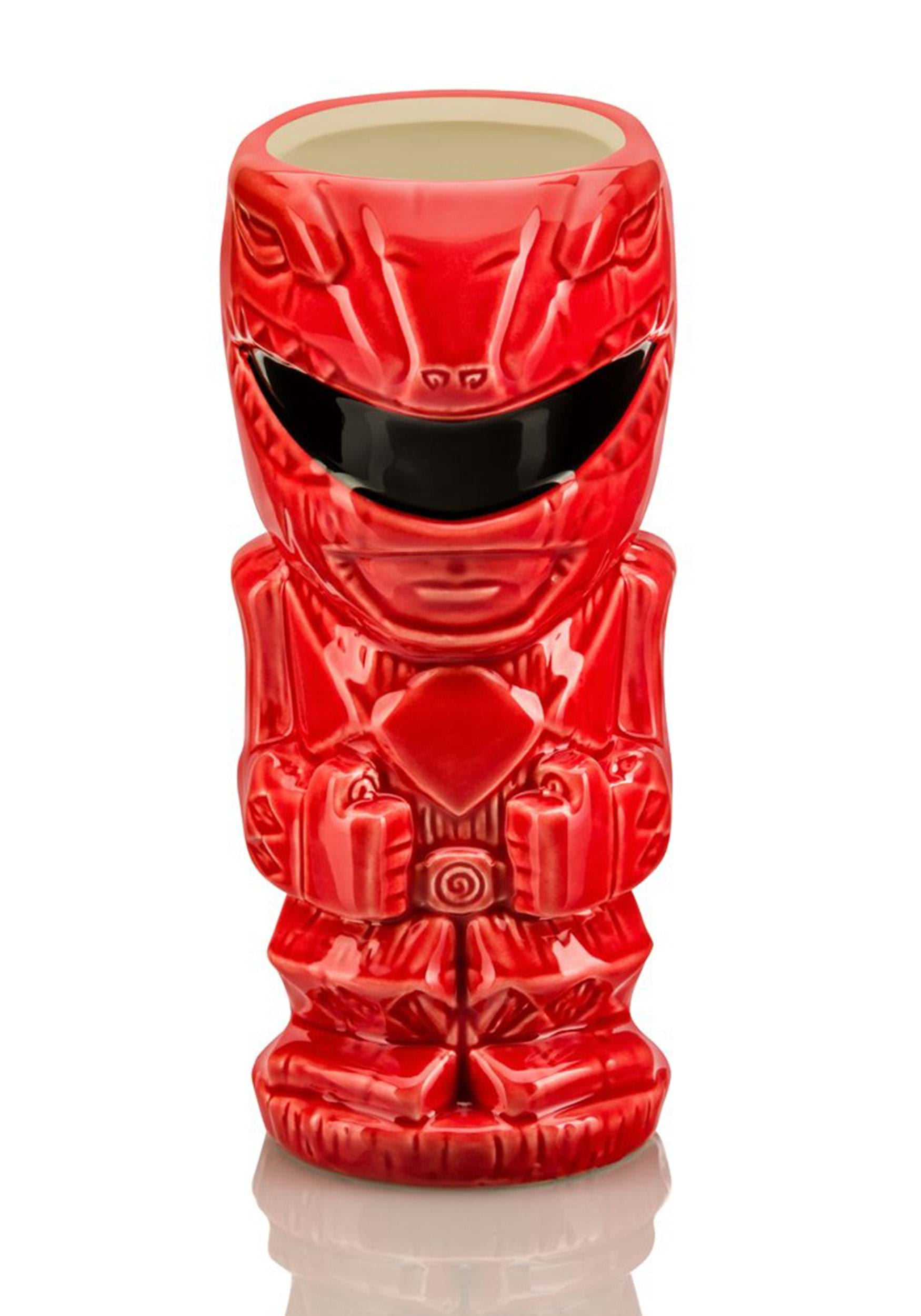 Beeline Creative Geeki Tikis Power Rangers Red Ranger Ceramic Mug ...