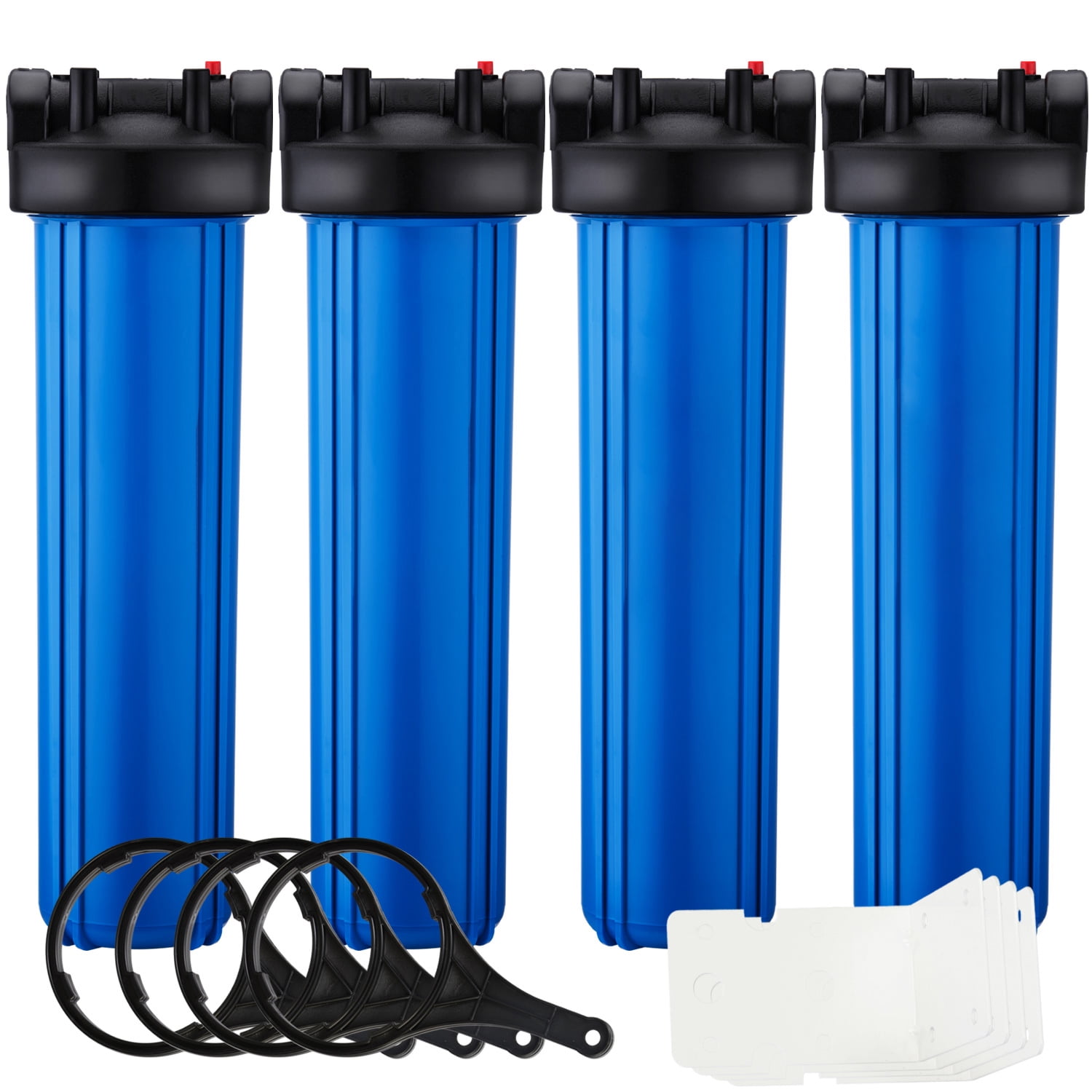 Geekpure 20 inch Whole House Water Filter Housing-1"NPT Brass Port-Fit ...