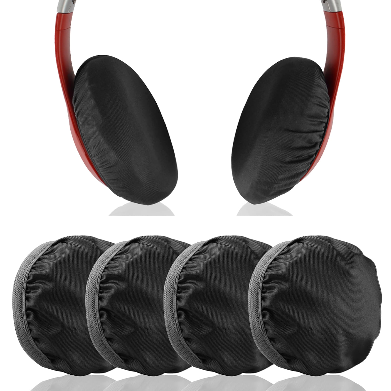 Geekria 2 Pairs Flex Fabric Headphones Ear Covers, Washable ...