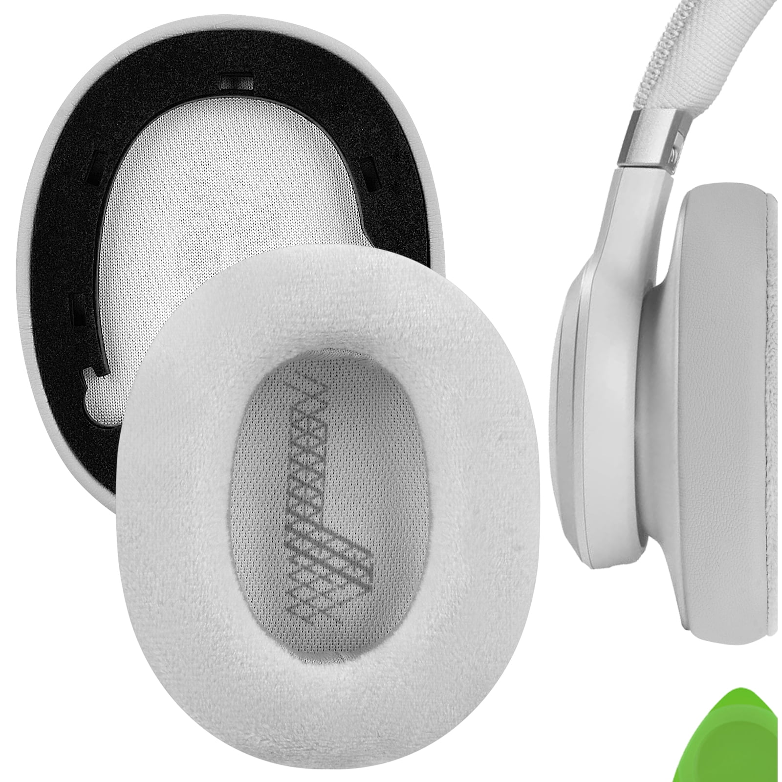Geekria Comfort Hybrid Velour Replacement Ear Pads for JBL Live 650 ...