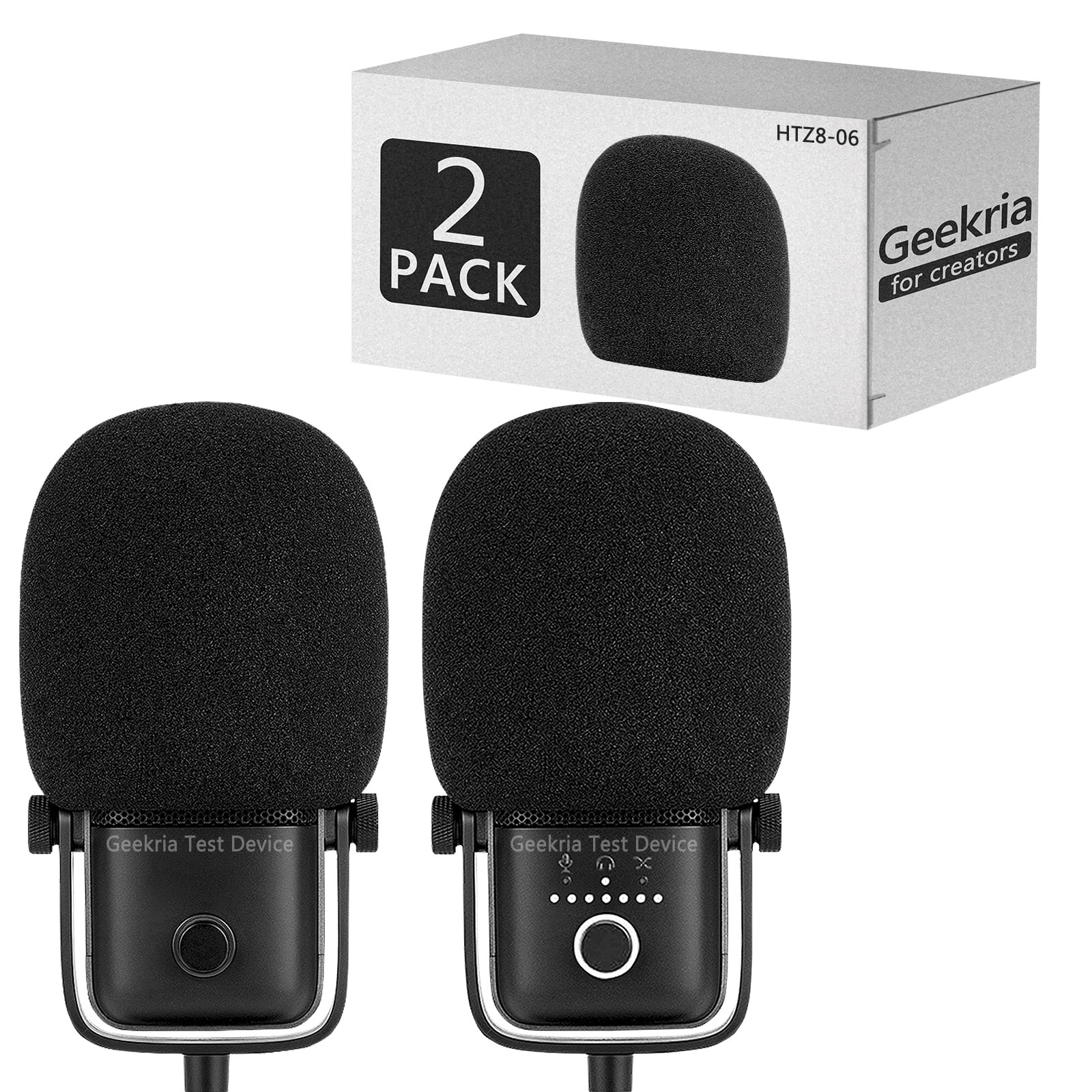Geekria for Creators Foam Windscreen Compatible with Elgato Wave:1 ...