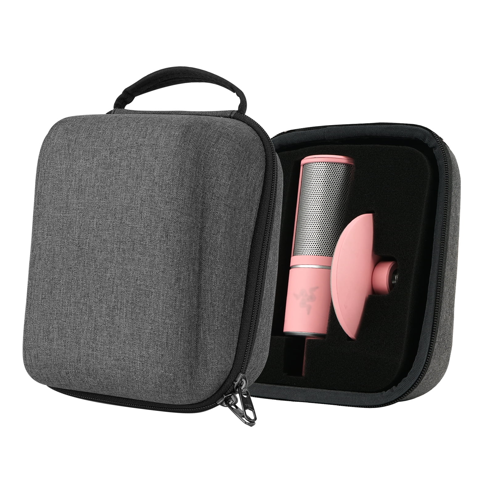 Geekria for Creators Microphone Case Compatible with Razer Seiren X ...