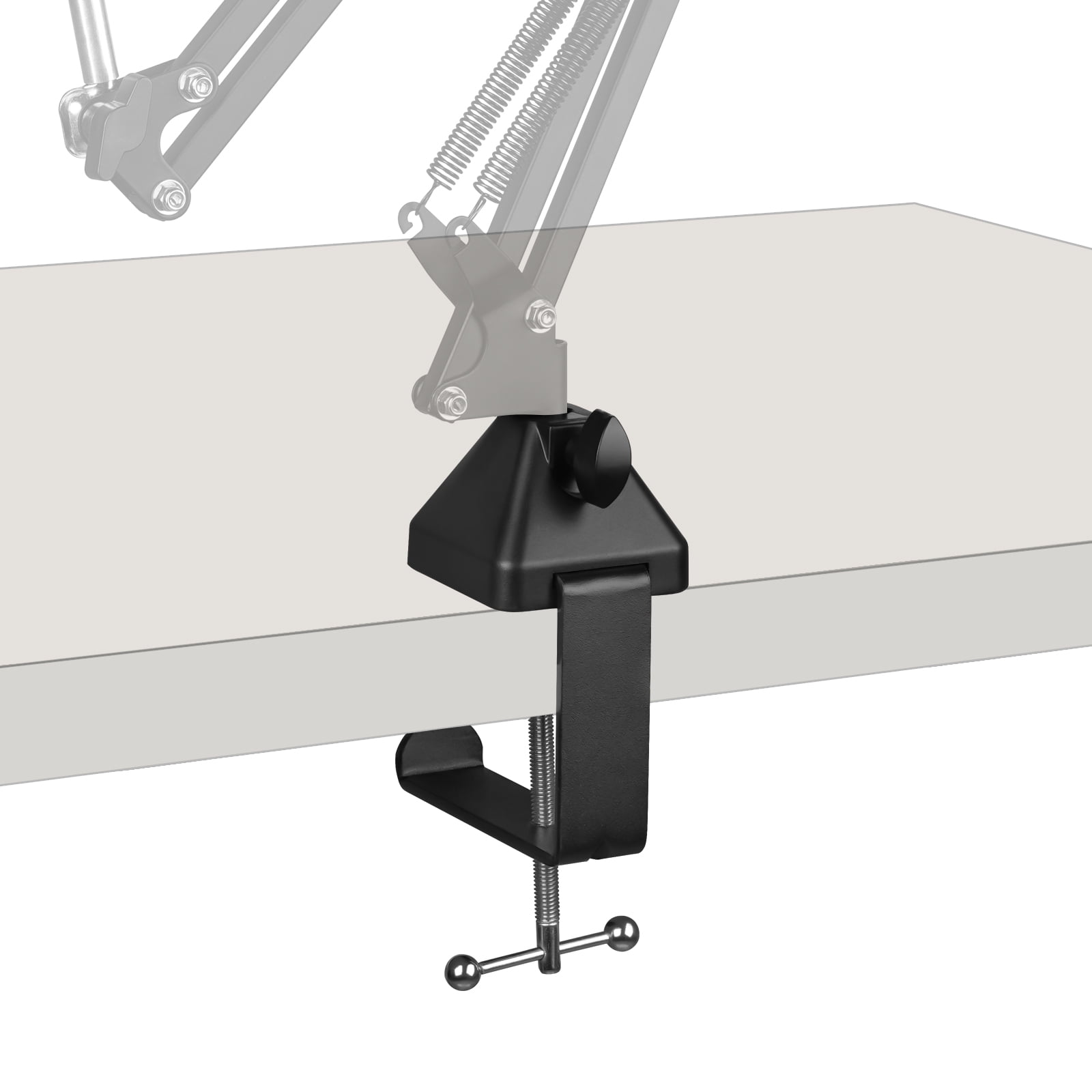 Geekria for Creators Microphone Desk Mount Clamp, Boom Arm Clamps for ...