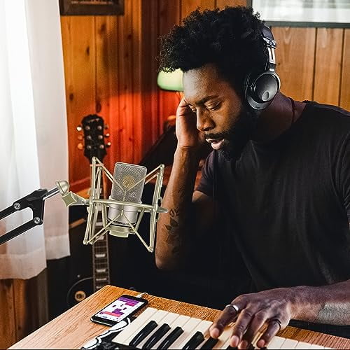 Geekria for Creators Microphone Shock Mount Compatible with Neumann TLM ...