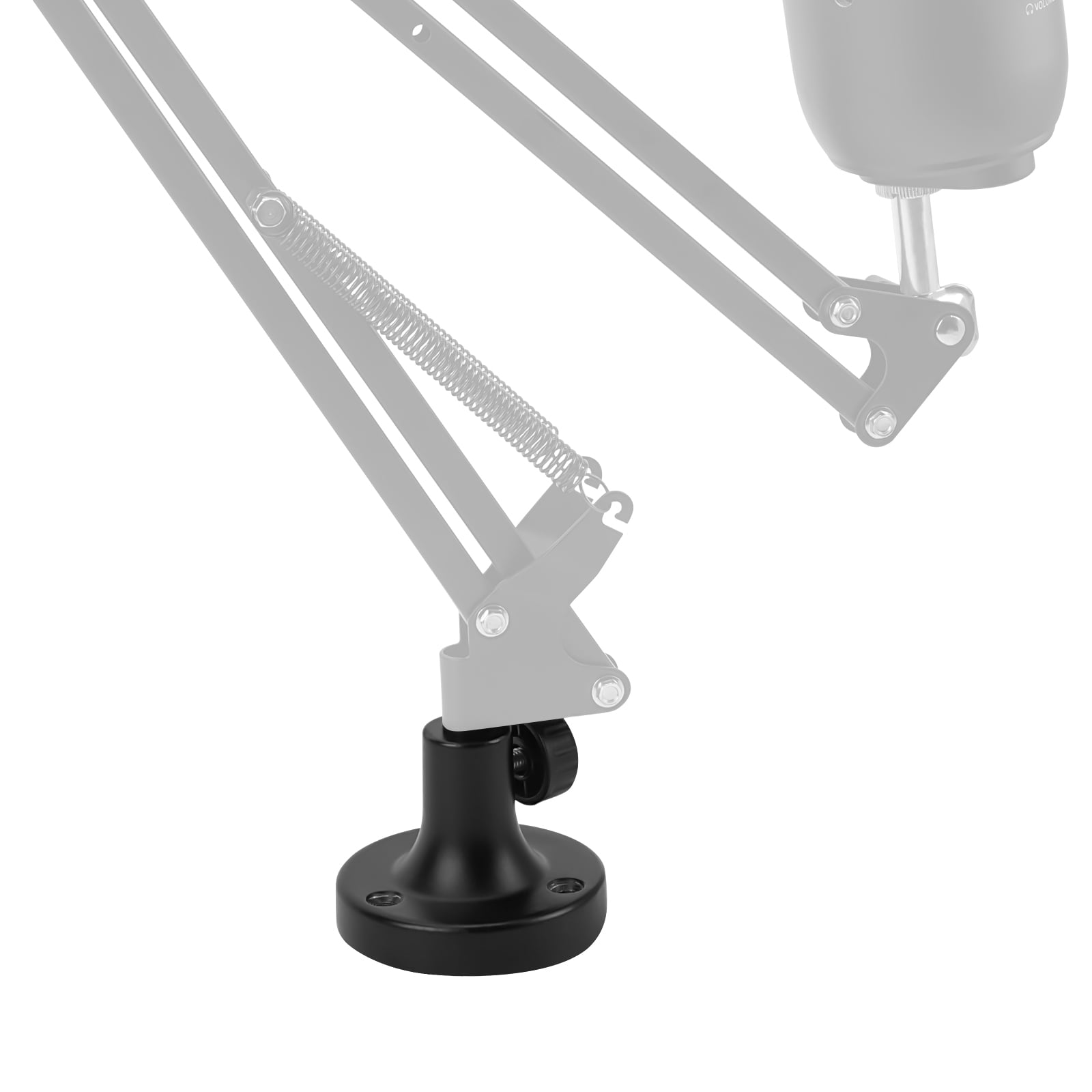 Geekria for Creators Microphone Table Flange Mount Adapter, Metal Table ...