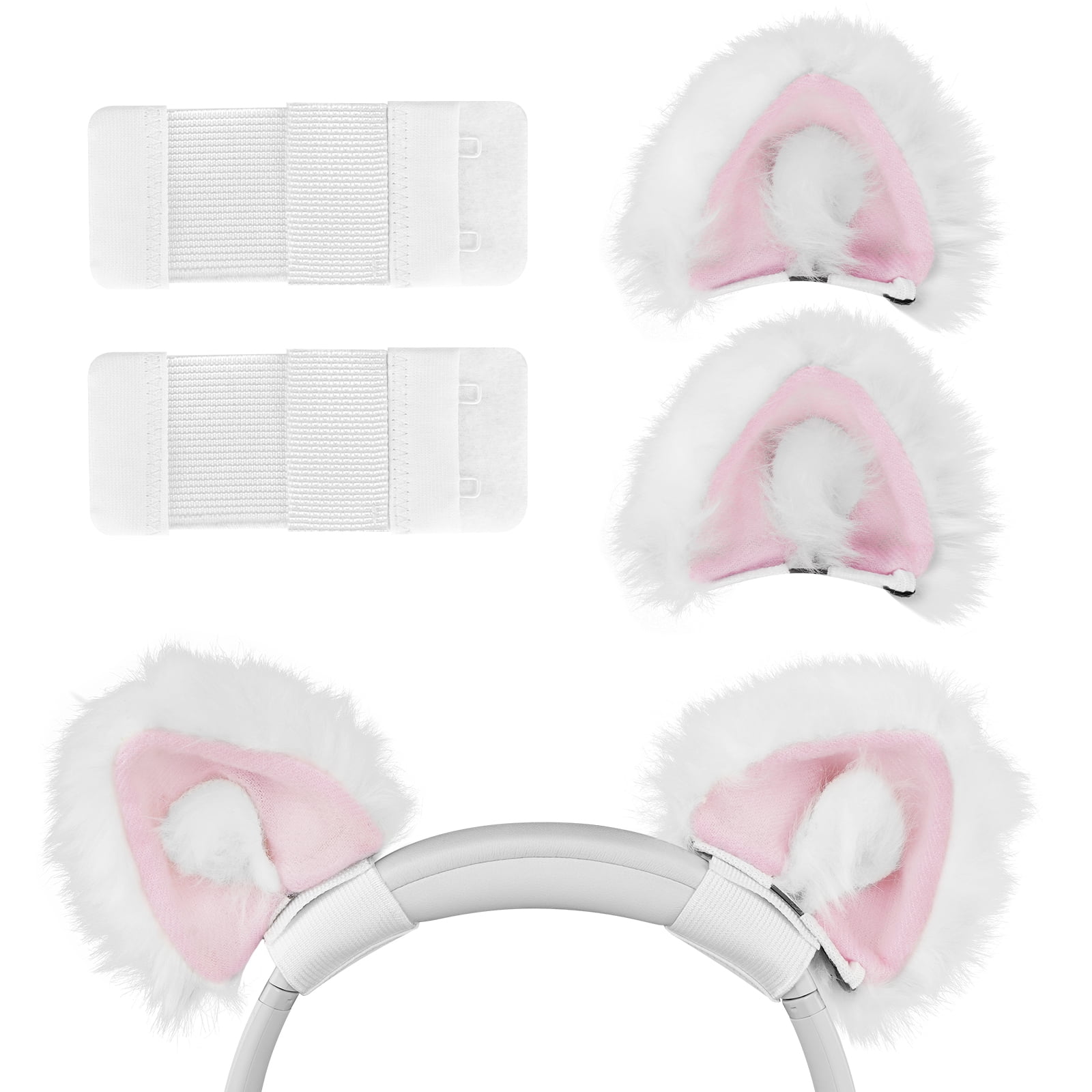 Geekria NOVA Headphones Cat Ear Attachment Compatible with Most Gaming ...
