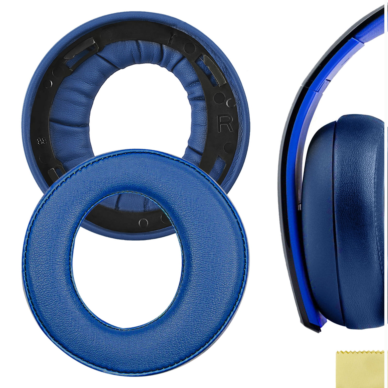 Geekria QuickFit Replacement Ear Pads for Sony PlayStation Gold ...