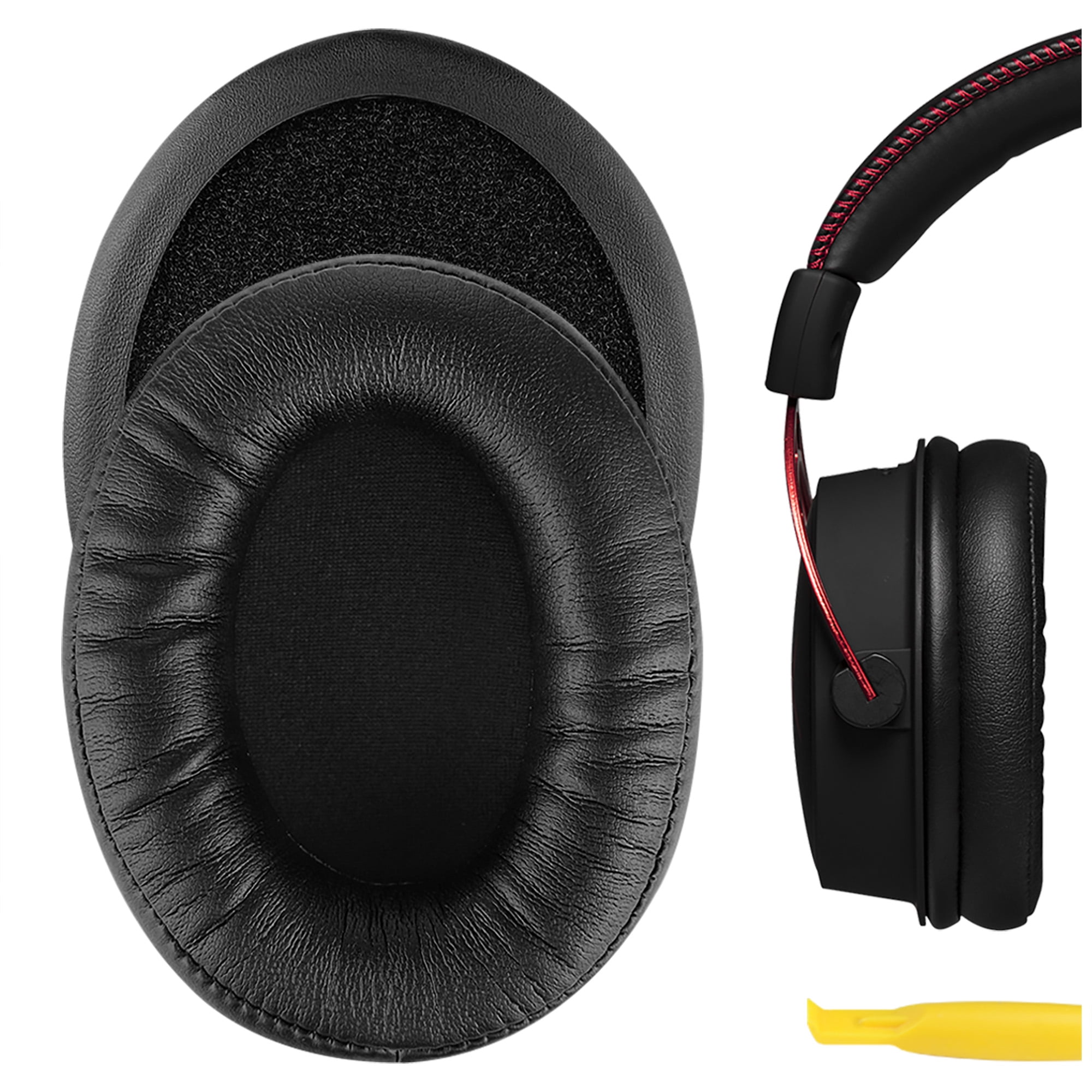 Geekria QuickFit Replacement Ear Pads for HyperX Cloud Alpha Gaming ...