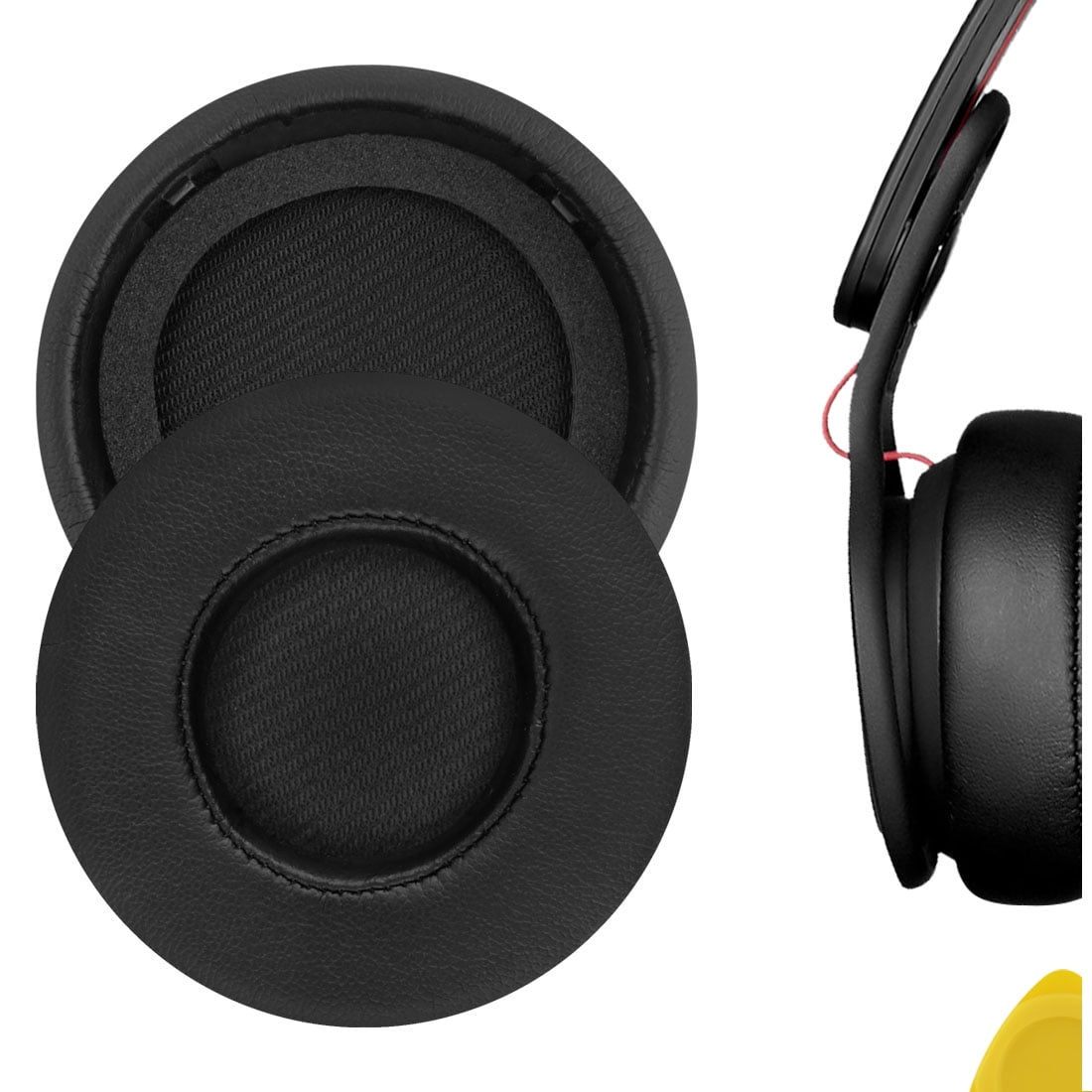 Geekria QuickFit Replacement Ear Pads for Monster Beats MIXR Headphones ...