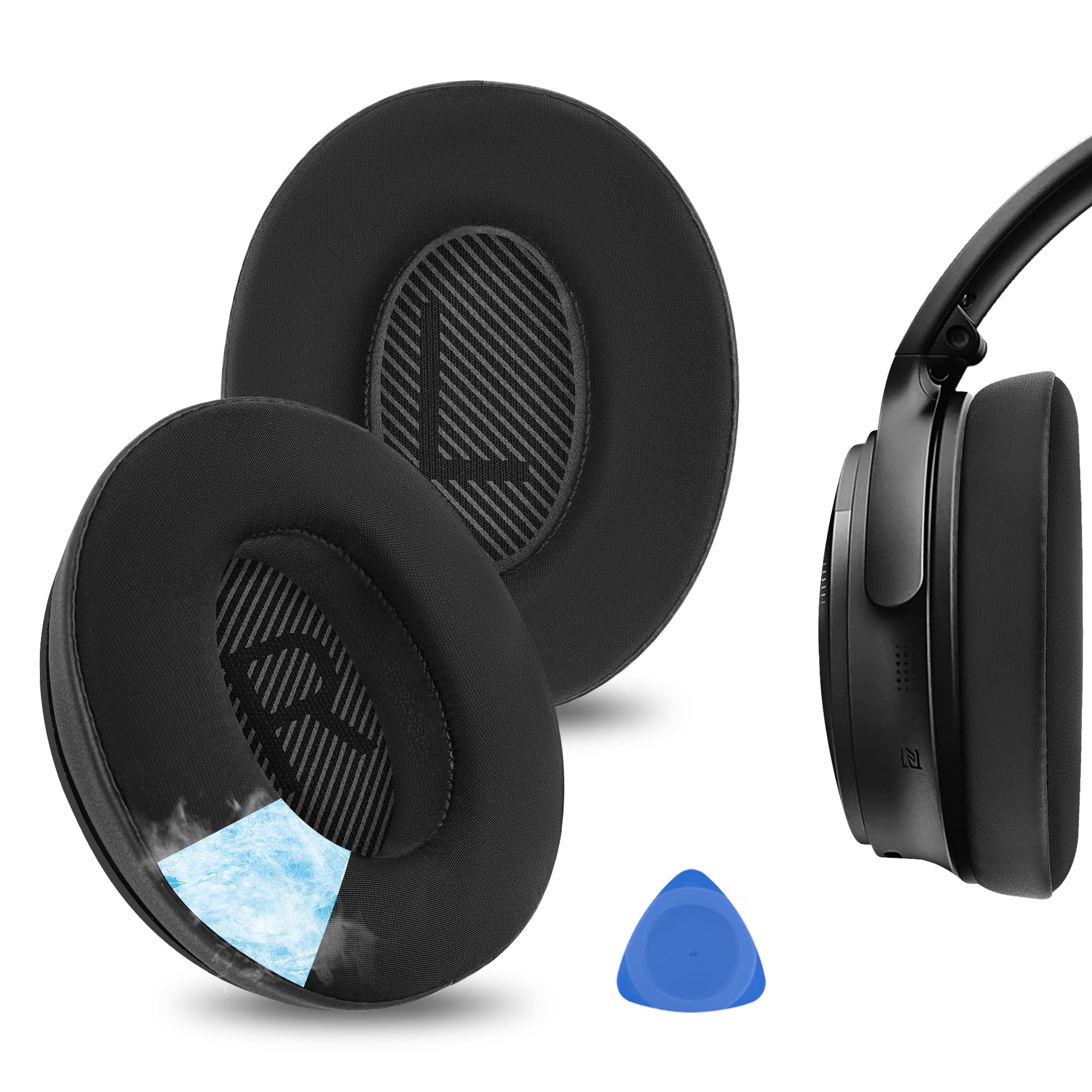 Geekria Sport Cooling Gel Replacement Ear Pads for Boses QC 45/ 35 ...
