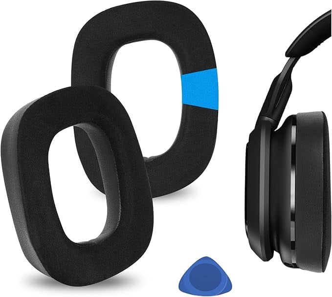 Geekria Sport Cooling-Gel Replacement Ear Pads for Logitech G Astro A30 ...