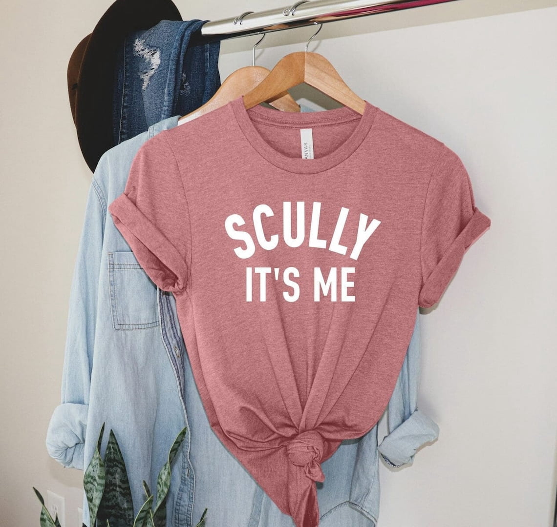 Geeky Couples Shirt, Scully It's Me T-Shirt, Sci Fi T-Shirt, Couples ...