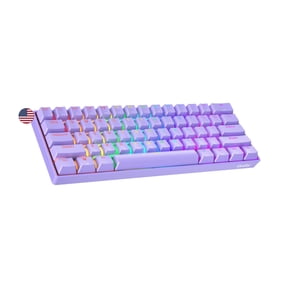 HK GAMING GK61 Mini Mechanical Keyboard - 61 Keys, RGB Backlit, USB ...