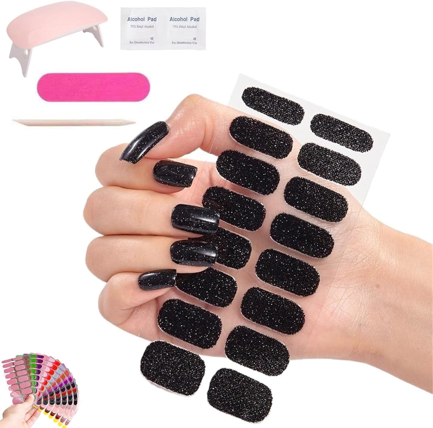 Geeli Nails, 2025 Best Gel Manicure Kit for Women, Semi Cured Gel Nail ...