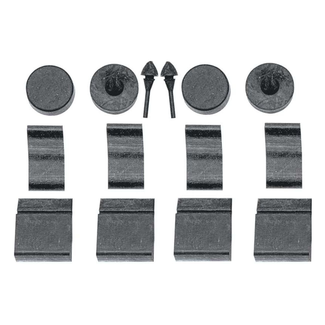 Geelife 1962 Chevrolet Impala Bel AirRubber Bumper Stopper Set Hood ...