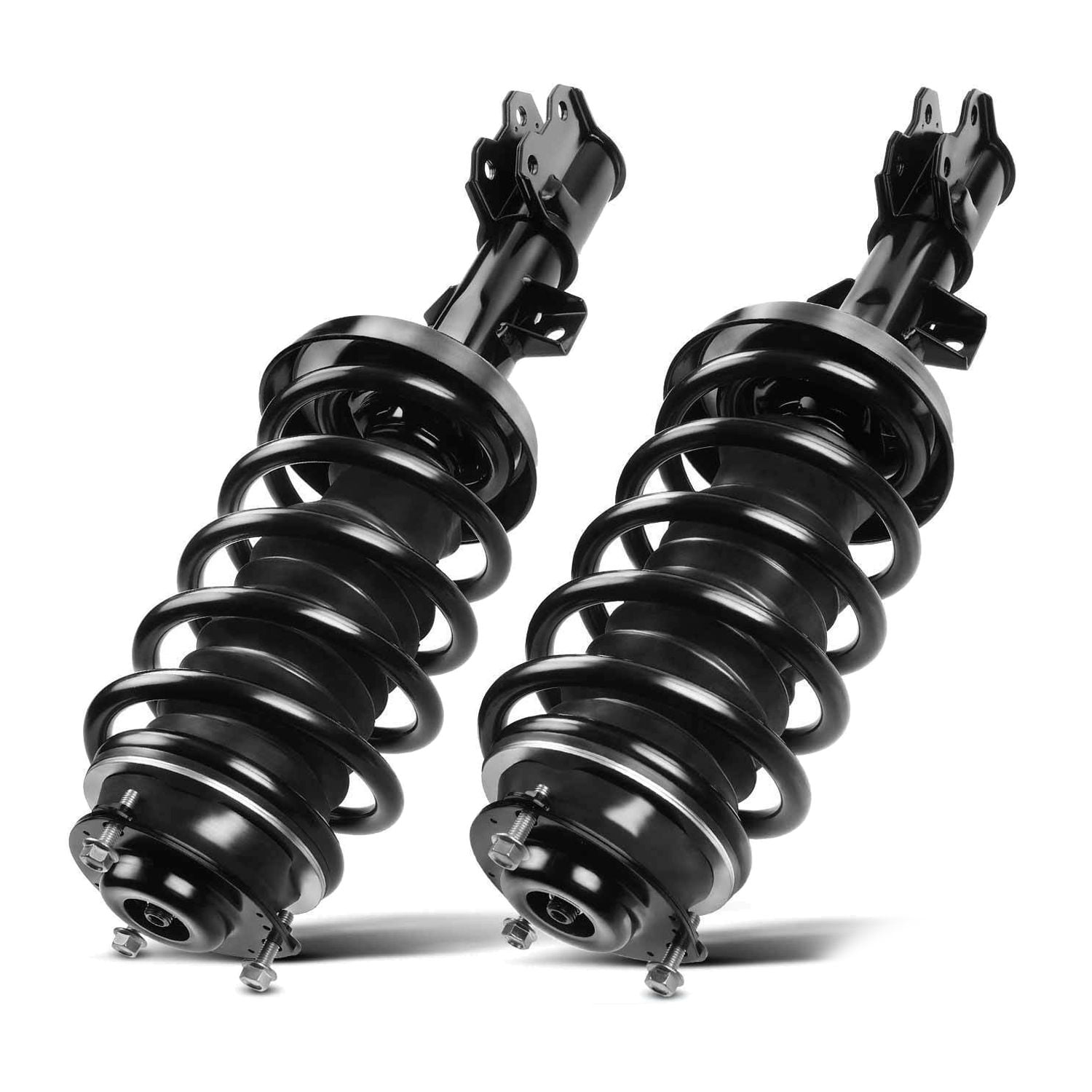 Geelife 2x Front Sides Complete Strut And Coil Spring Assembly For Saab 9