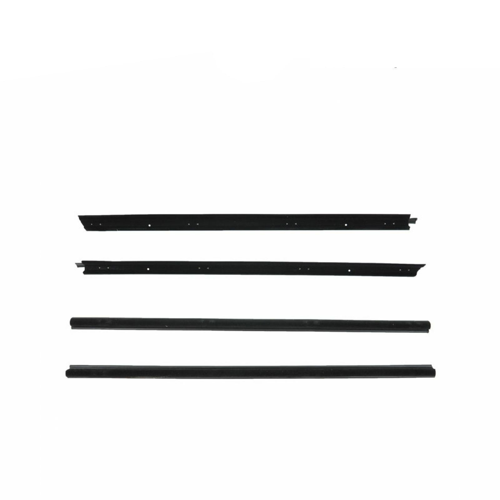 Geelife 4-pc Window Sweeps Kit w/ Moveable Vent 4pc Felts For Jeep CJ ...