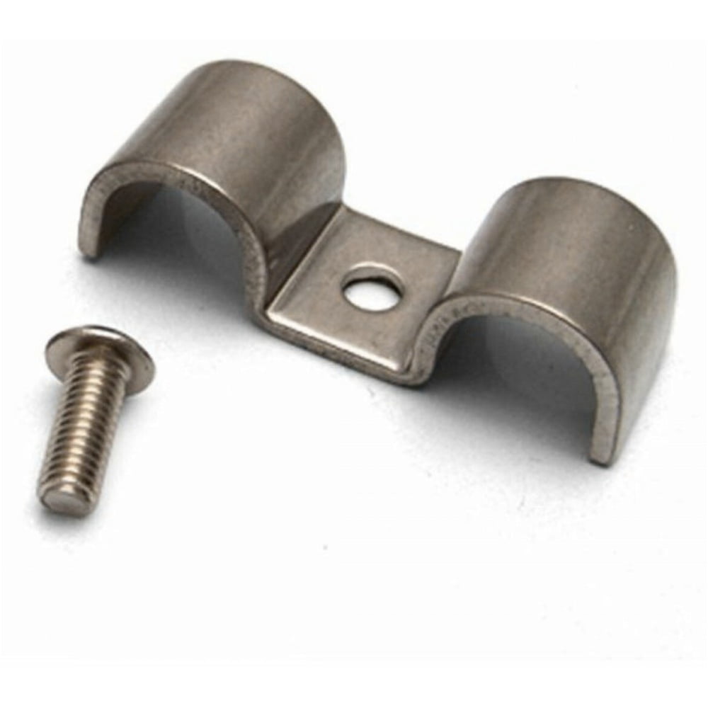 Geelife 5/8 Stainless Steel Double Line Clamps - Pack of 12 Suspension ...