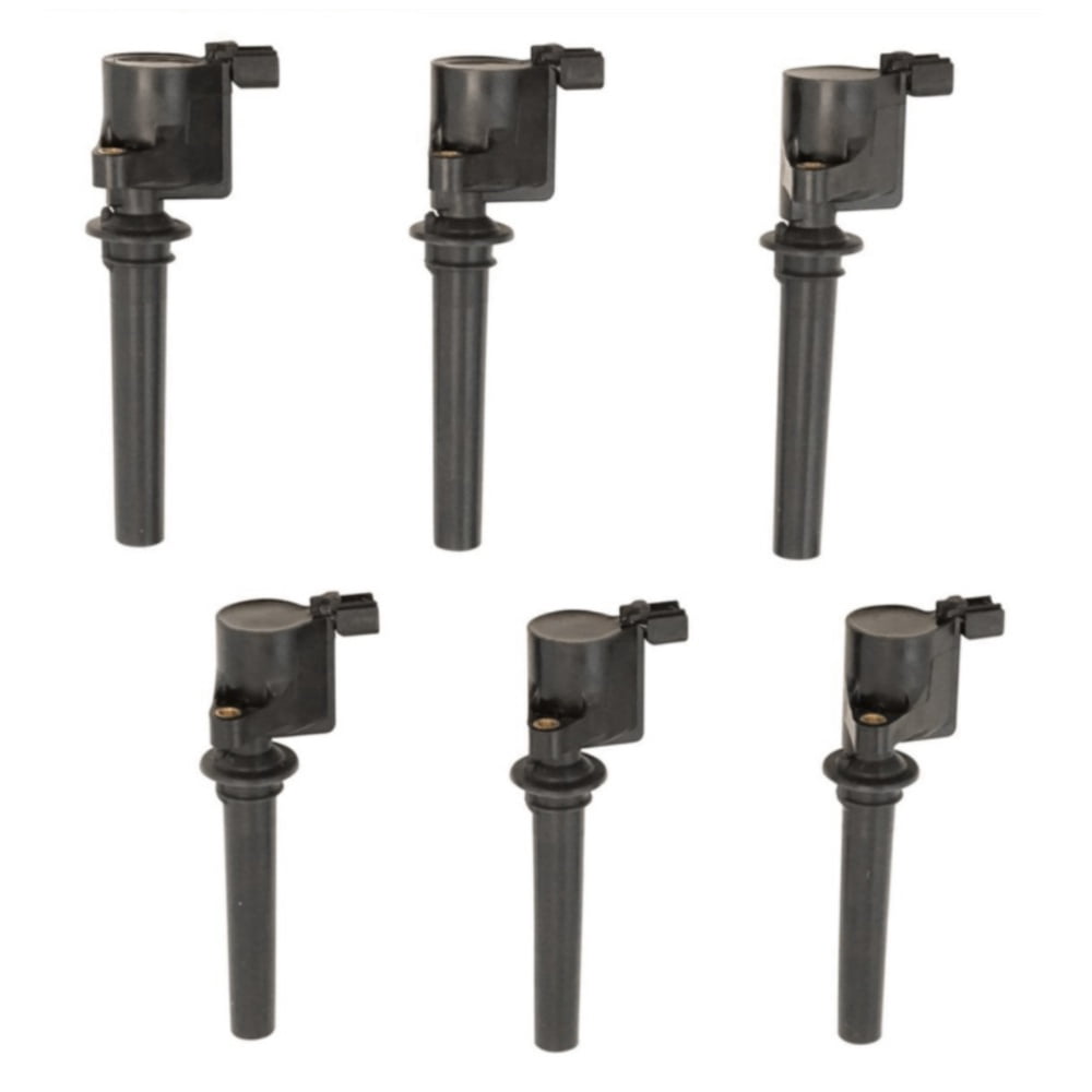 Geelife 6 Piece Ignition Spark Coil Set Kit for Mazda Tribute Mercury ...