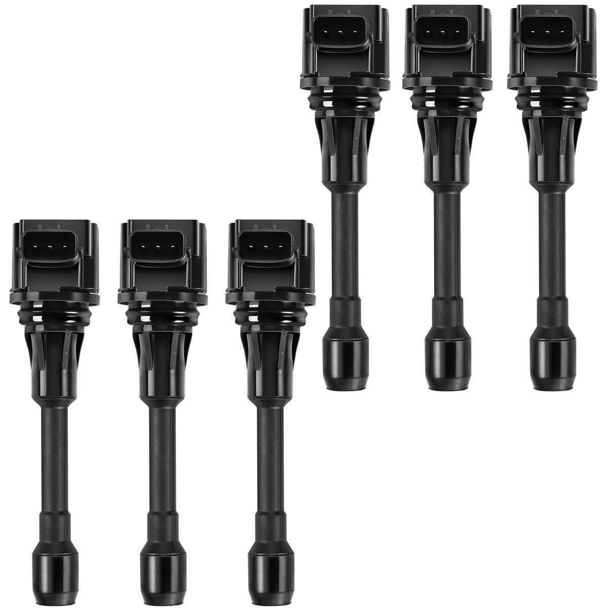 Geelife 6PCS Ignition Coils For 2007-2019 Infiniti Nissan UF-550 ...