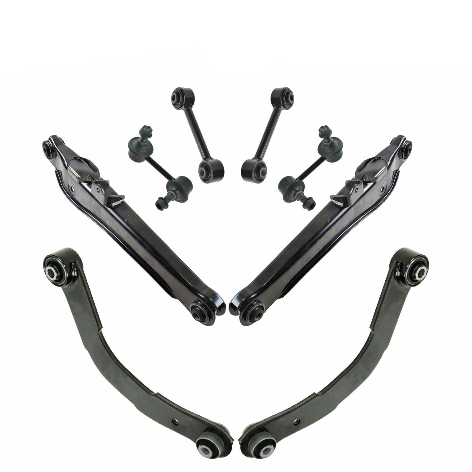 Geelife 8 Piece Rear Suspension Kit Upper Lower Control Lateral Toe ...