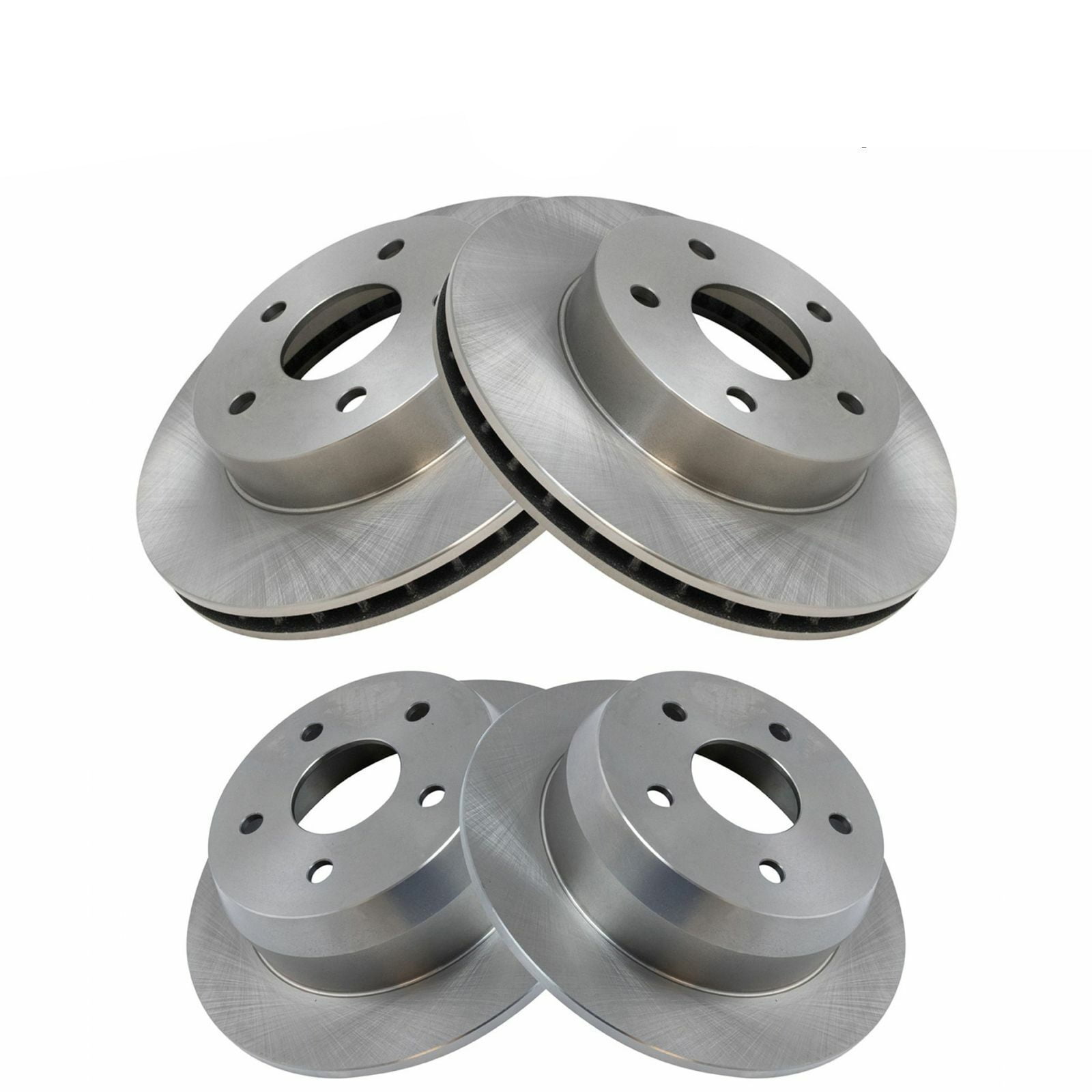 Geelife Brake Rotor Front & Rear Kit of 4 For Jeep 1999-2004 Grand ...