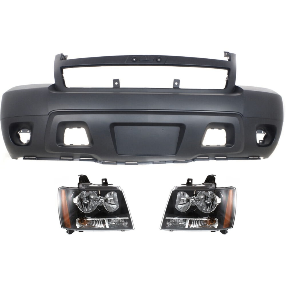 Geelife Bumper Cover Kit For Avalanche Suburban Tahoe Front with ...