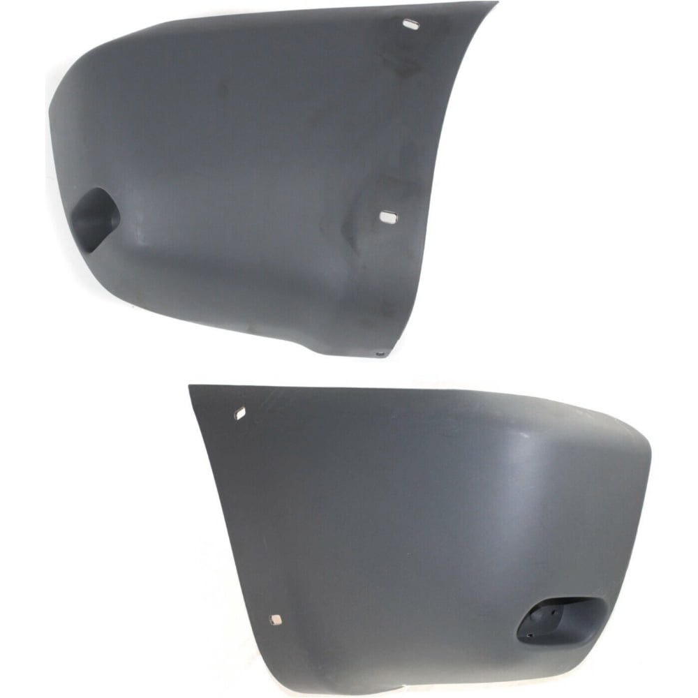 Geelife Bumper End Caps Set For 01-05 RAV4 with Fender Flare Holes ...