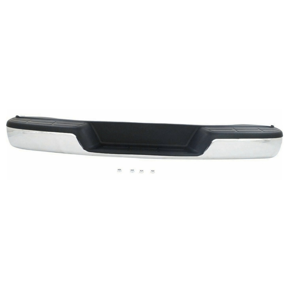 Geelife Chrome Rear Step Bumper Assembly For 1996-2020 Chevy Express ...