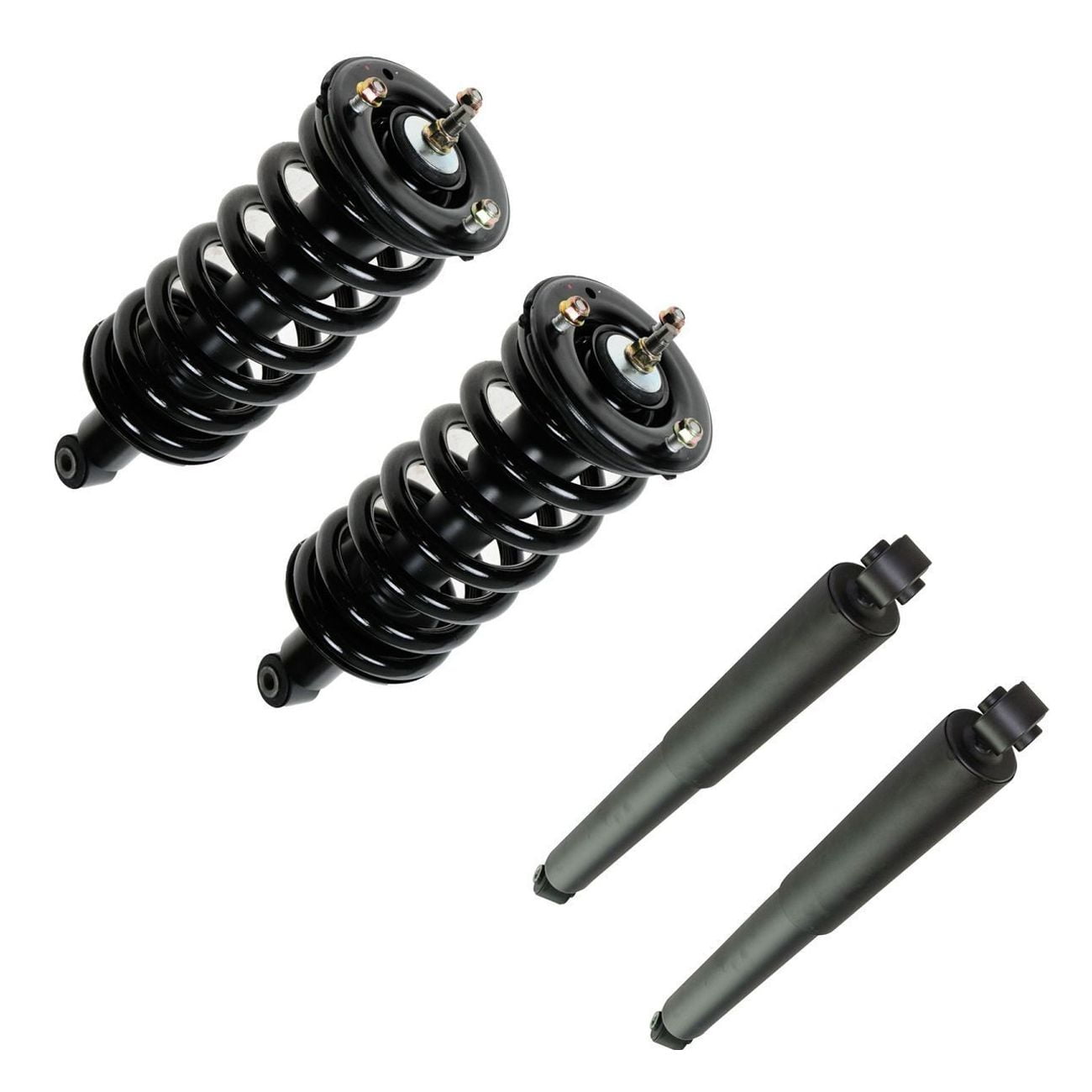 Geelife Complete Loaded Strut Spring Assembly Shock Front Rear 4pc Set