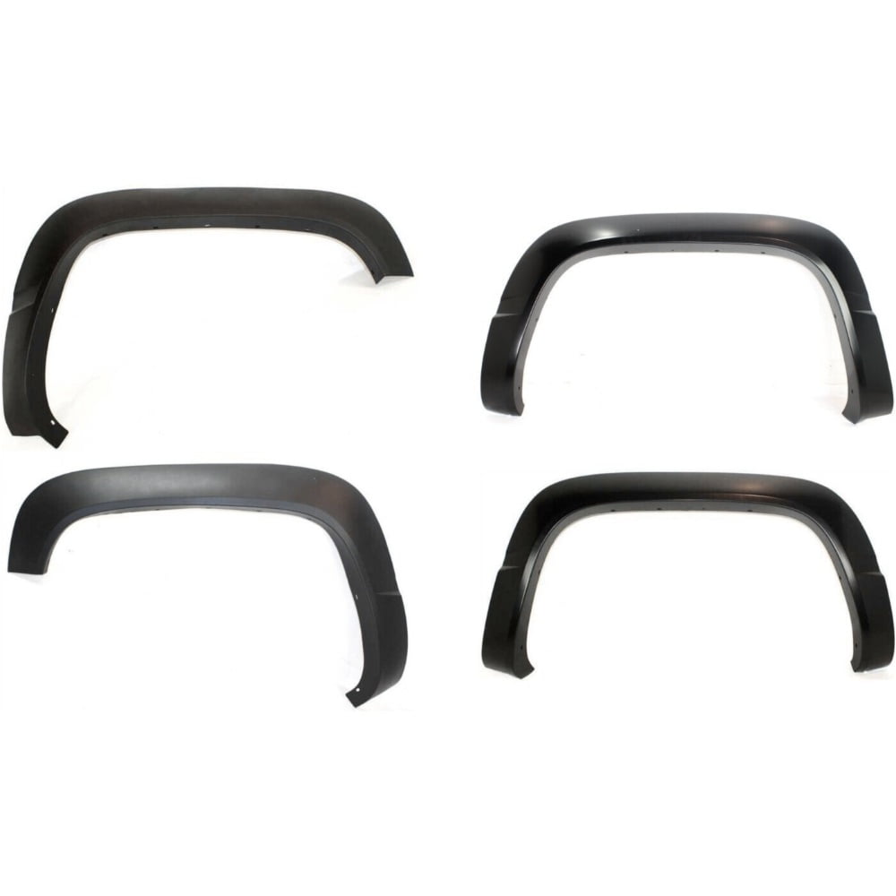 Geelife Fender Flares Moulding Trim Wheel Opening Molding Set of 4 For ...