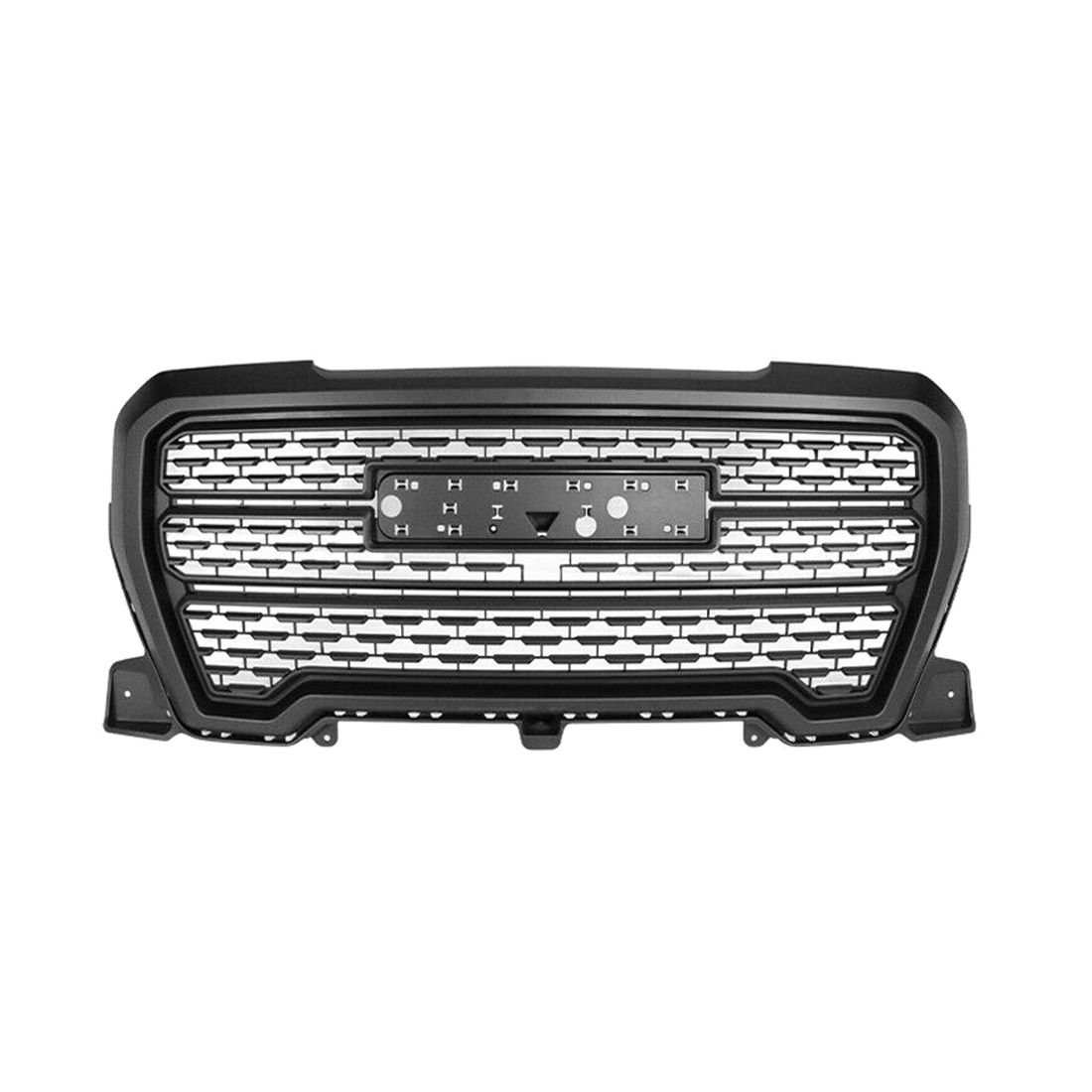 Geelife Fit 19-21 GMC Sierra 1500 Denali Style Front Upper Hood Grille ...