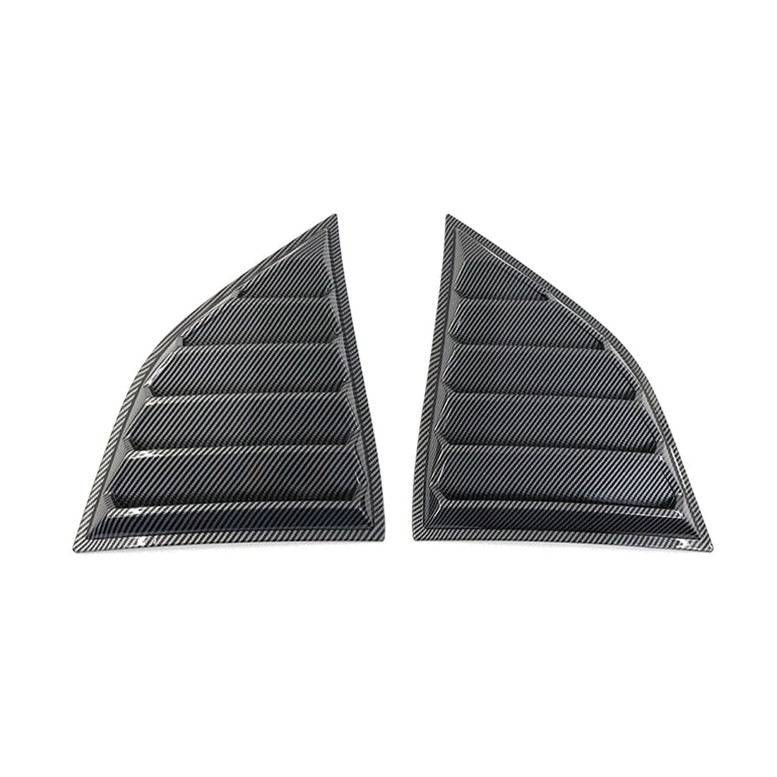 Geelife Fits 08-23 Dodge Challenger XE V4 Style Window Louvers Scoop ...