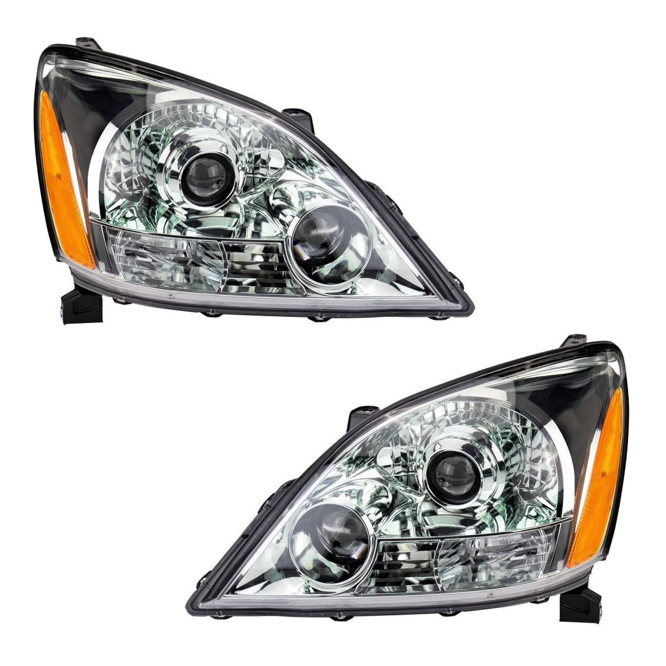Geelife For 03-09 GX470 Base Sport Utility Headlight Set Fits 2003-2009 ...