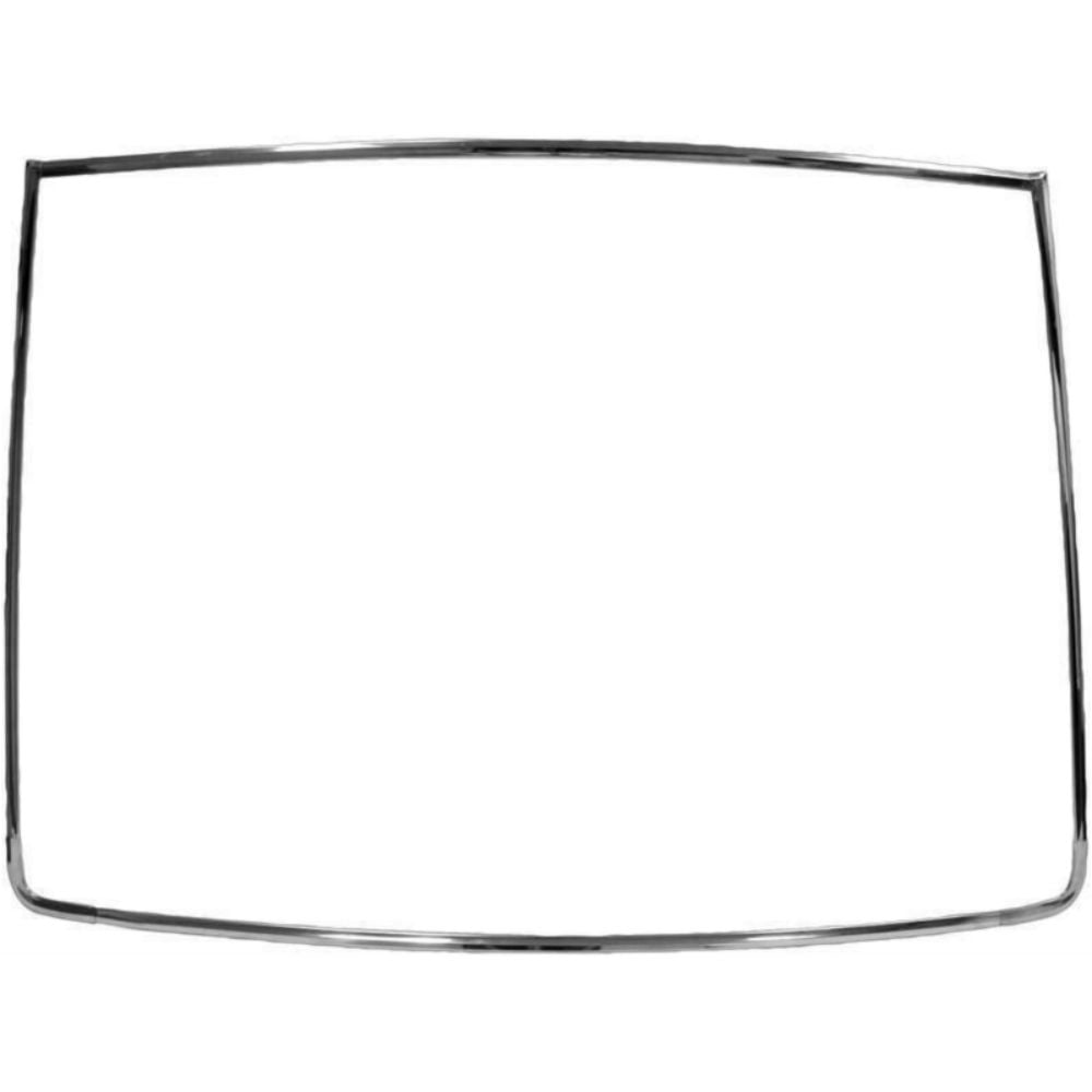 Geelife For 1967-1968 Ford Mustang Base Fastback Rear Window Molding ...