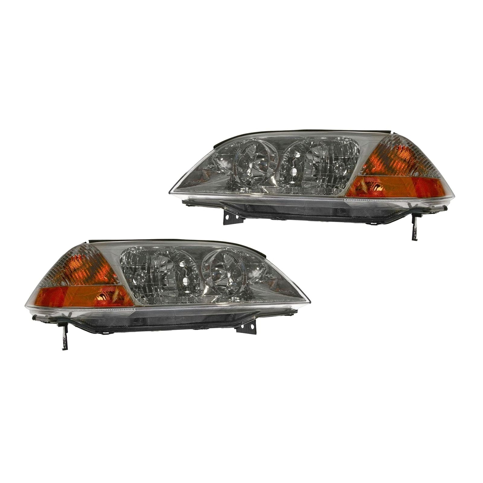 Geelife For 2001-2003 Acura MDX Sport Utility Headlights Headlamps Set ...