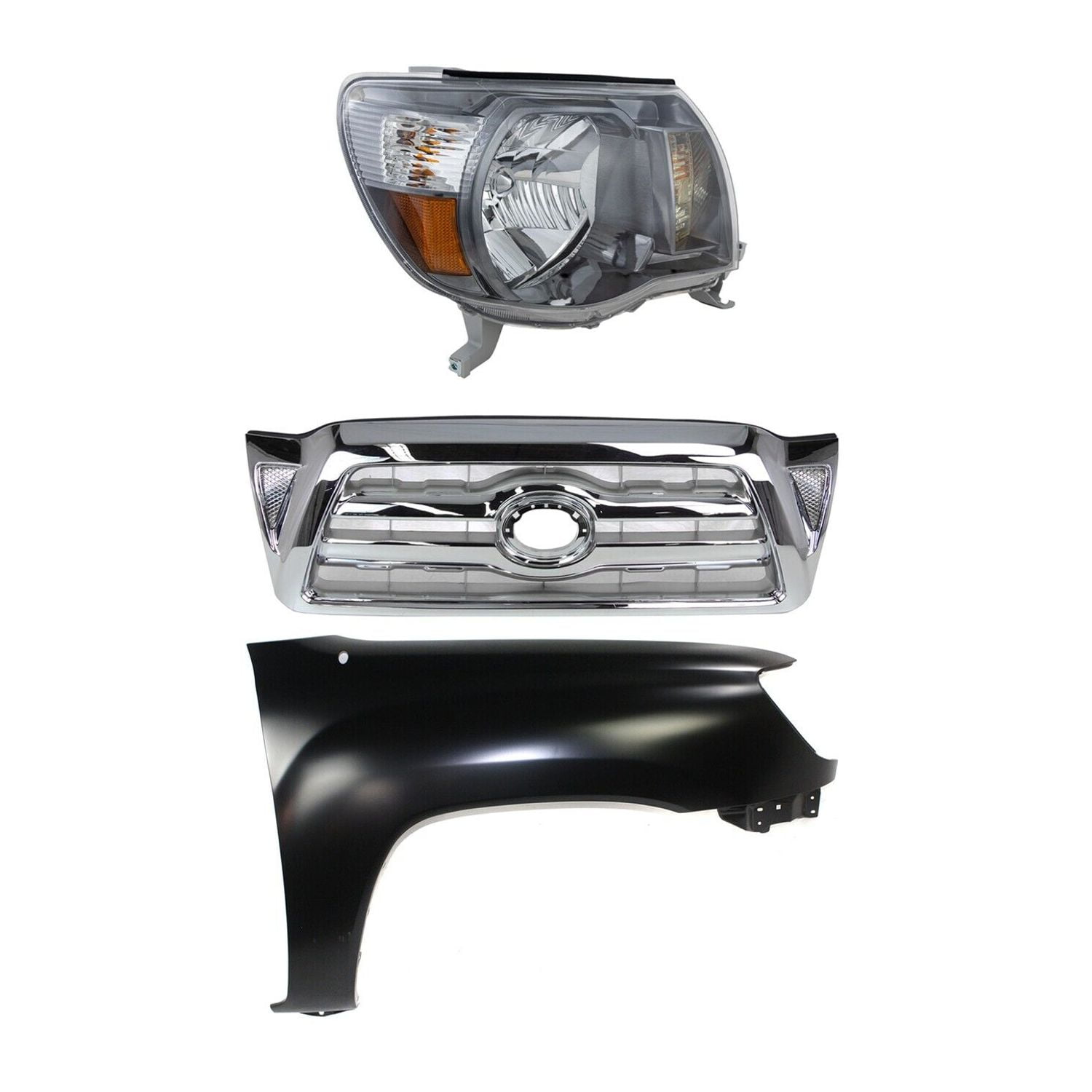 Geelife For Toyota 2005-2008 Tacoma Grille Grill Kit for Toyota Tacoma ...