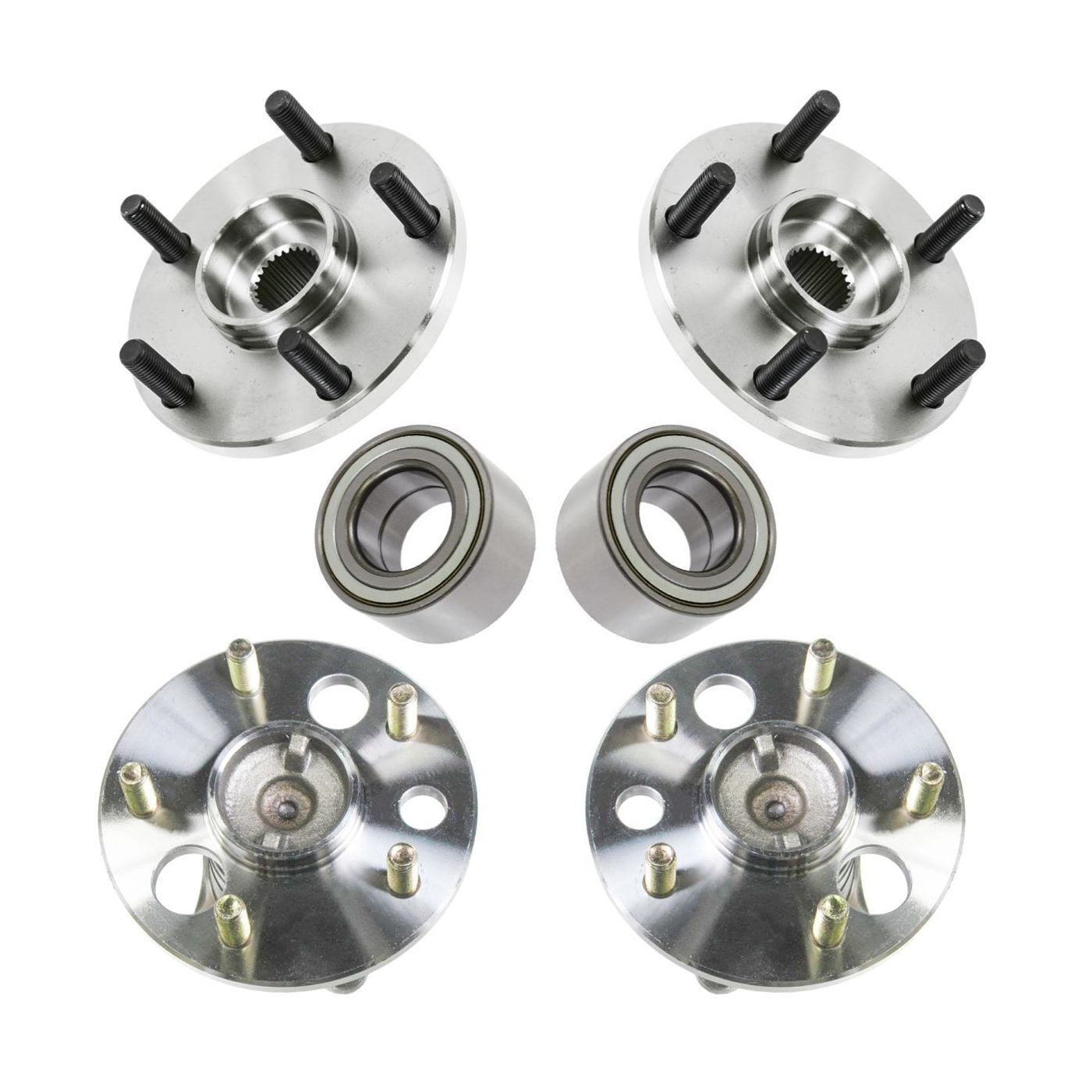 Geelife For Toyota 92-01 Camry 99-03 Solara Piece Front & Rear Wheel ...