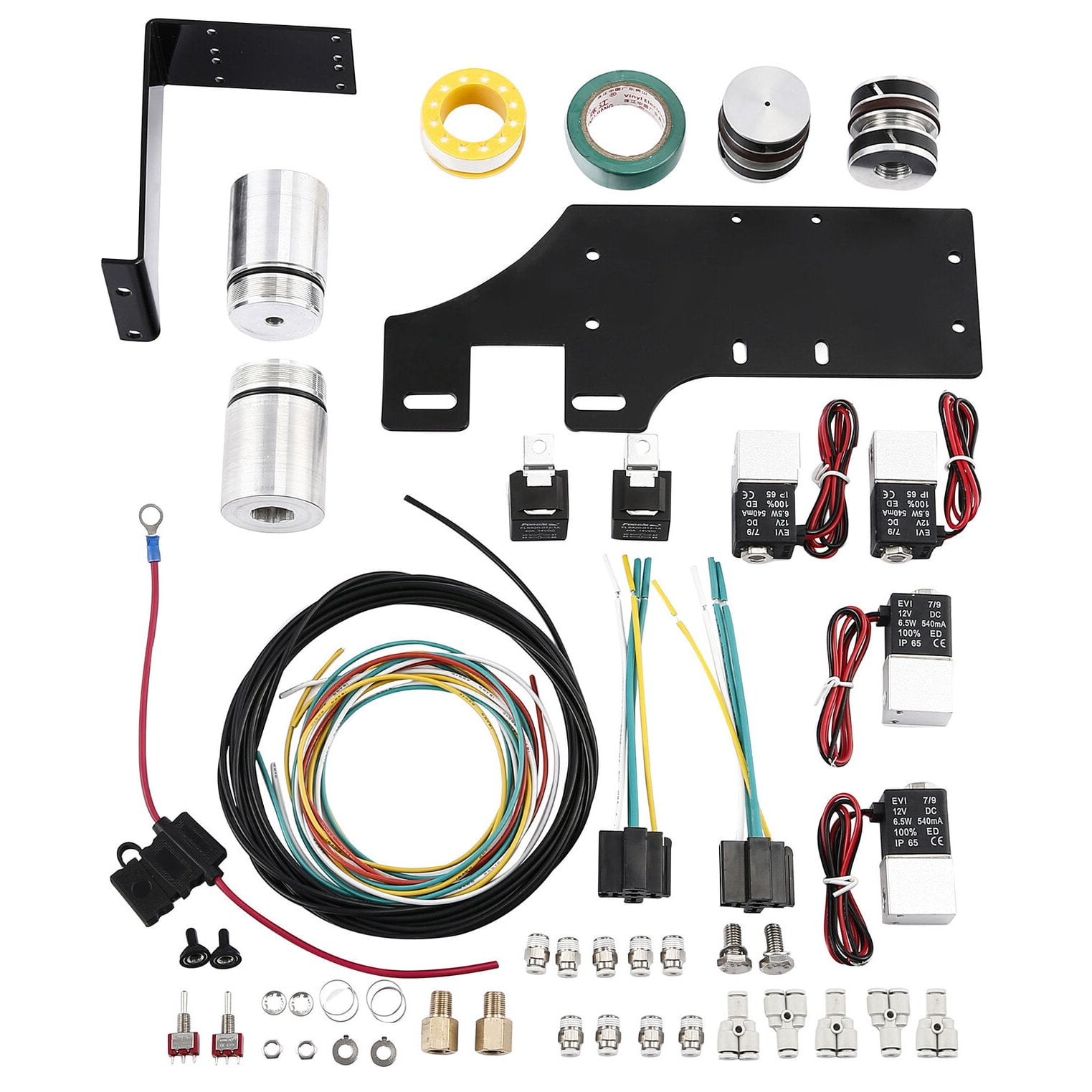 Geelife Front Air Ride Shock Lowering Kit Fit For Harley-Davidson ...