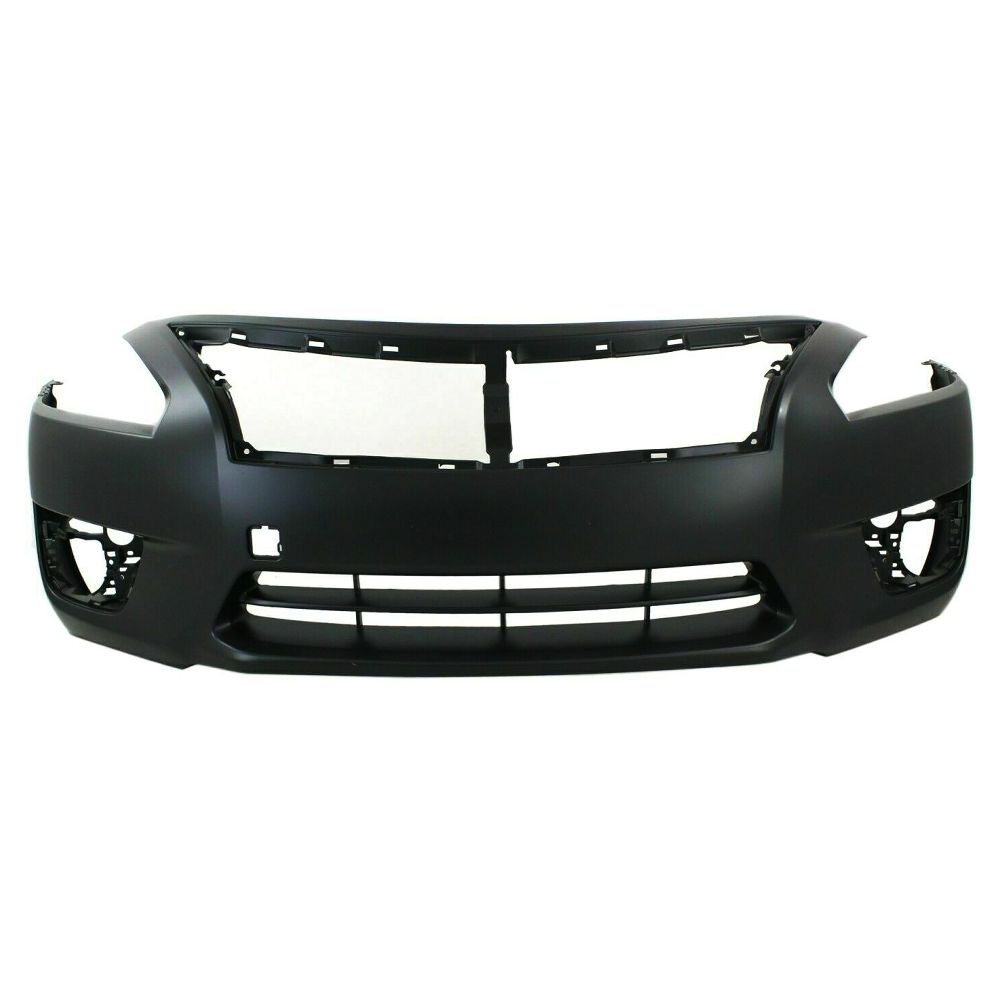 Geelife Front Bumper Cover Primed with Fog Light Holes For Nissan 2013 ...